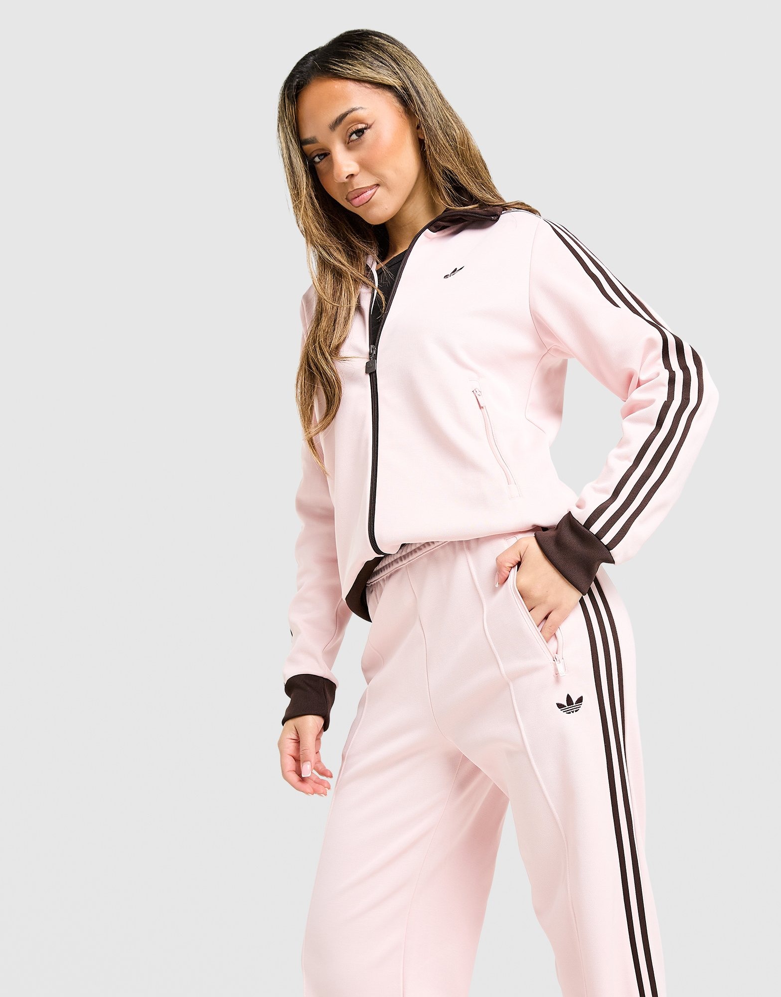 adidas Originals Veste de survêtement Beckenbauer Rose- JD Sports France
