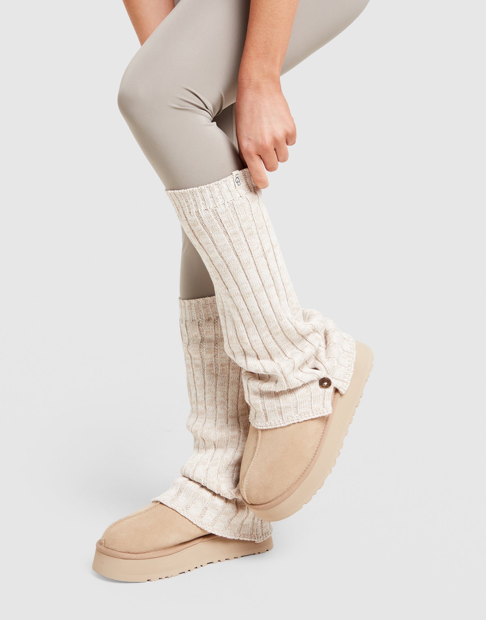 Cream UGG Talullah Legwarmer | JD Sports UK