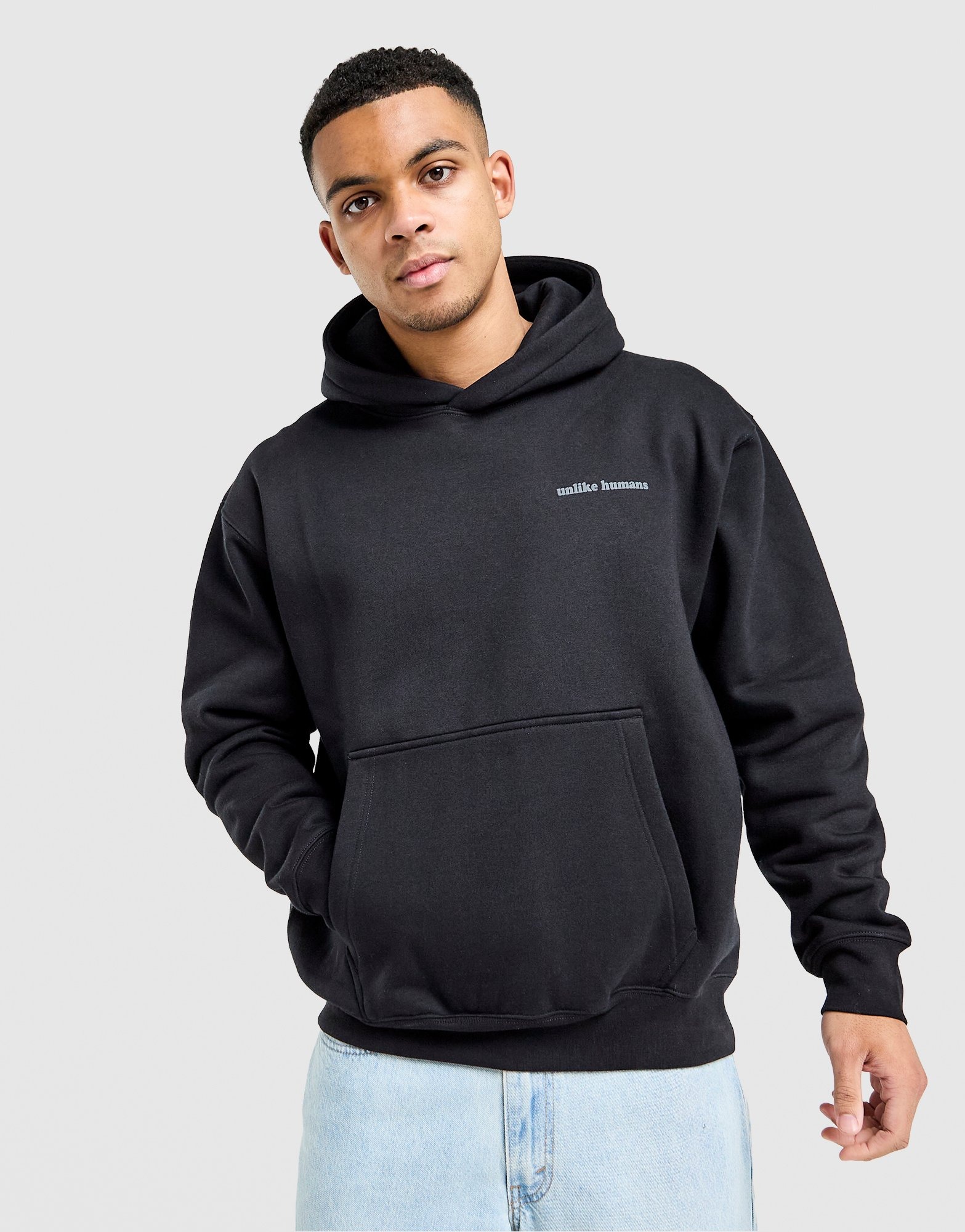 Black Unlike Humans Ridge Hoodie - JD Sports Australia