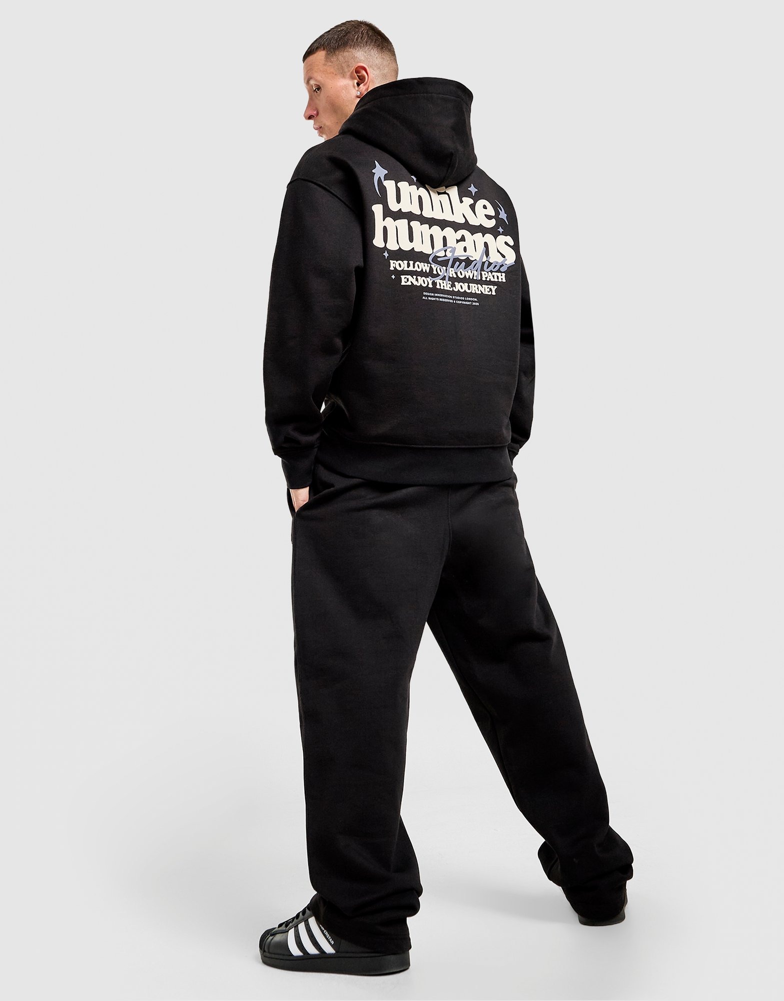 Unlike Humans Crafted Hoodie Schwarz - JD Sports Österreich