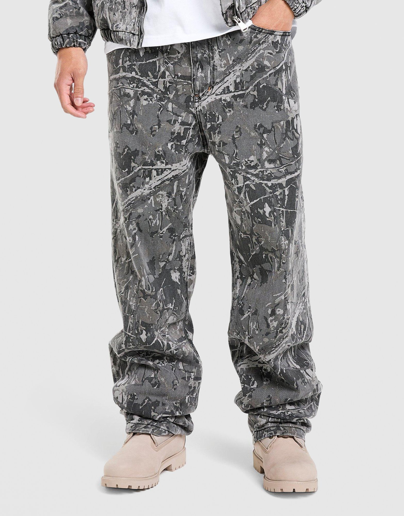 Harmaa Unlike Humans Wessex Jeans - JD Sports Finland