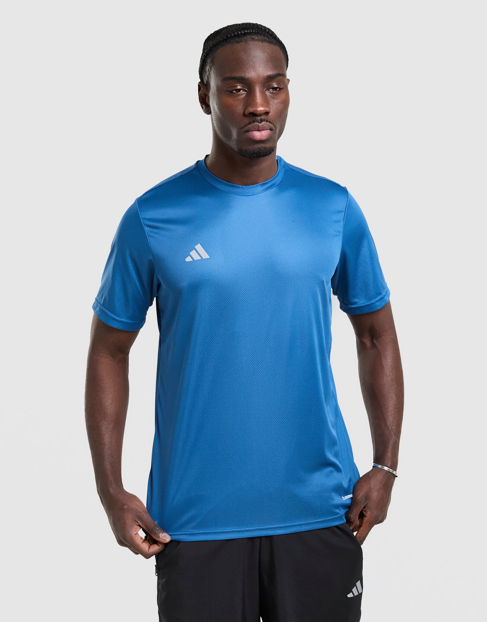 Blue adidas Training Essential T-Shirt | JD Sports UK