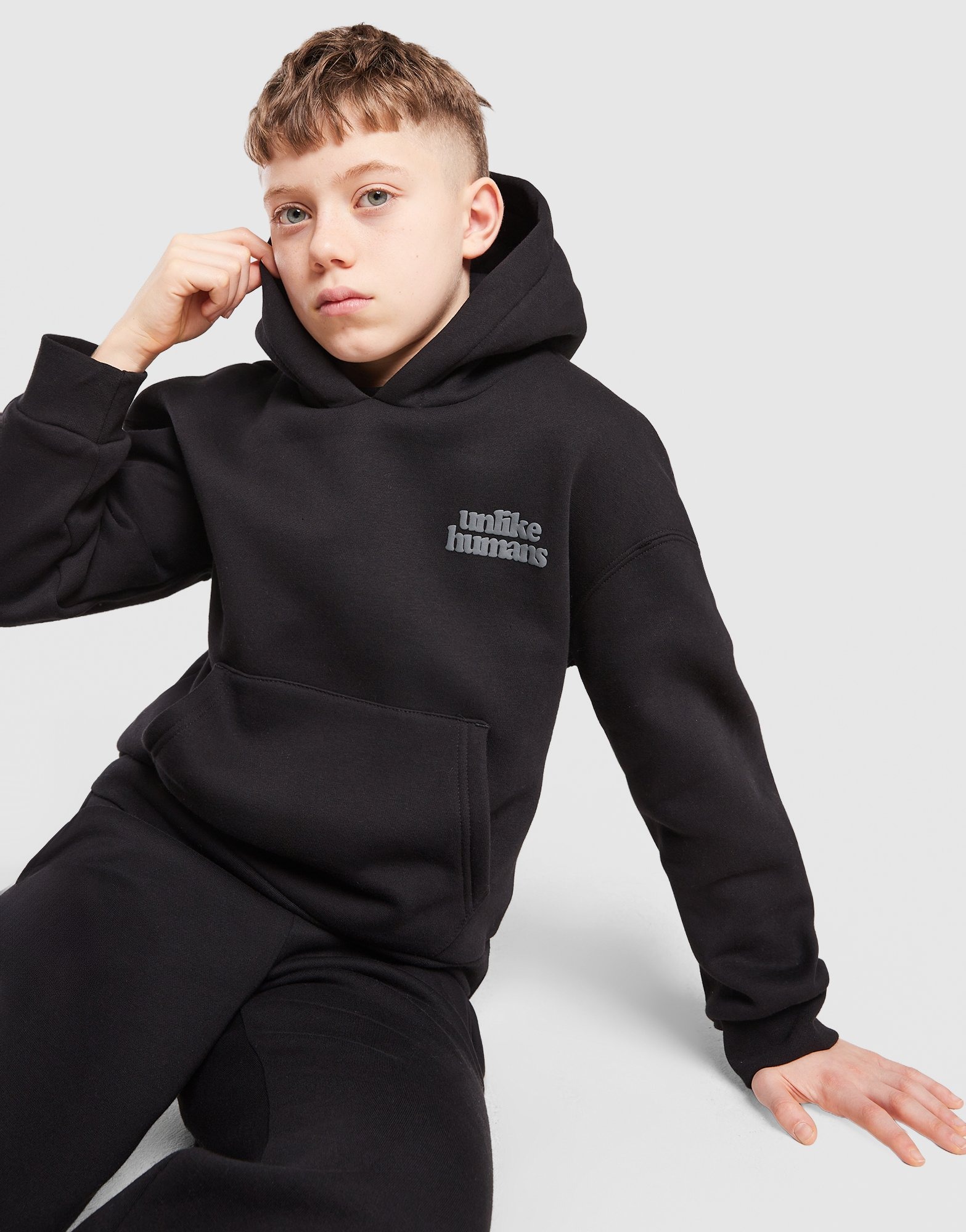 Black Unlike Humans Hoodie Junior | JD Sports UK