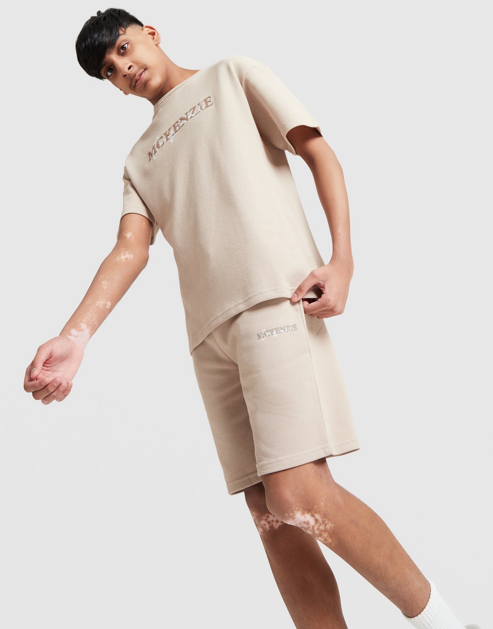 Beige McKenzie Axel Shorts Junior | JD Sports UK