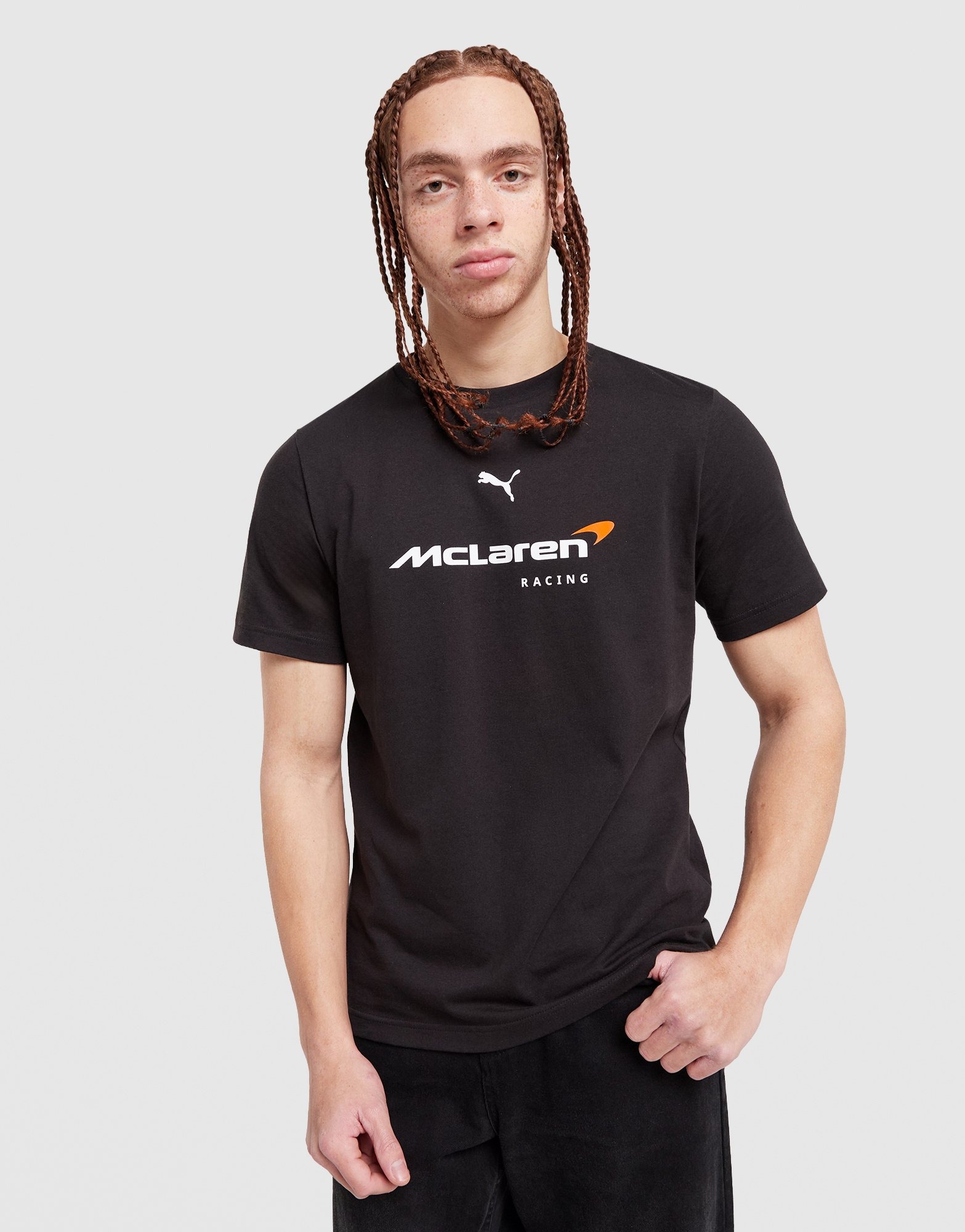 Black PUMA McLAREN RACING F1 Logo T-Shirt | JD Sports UK