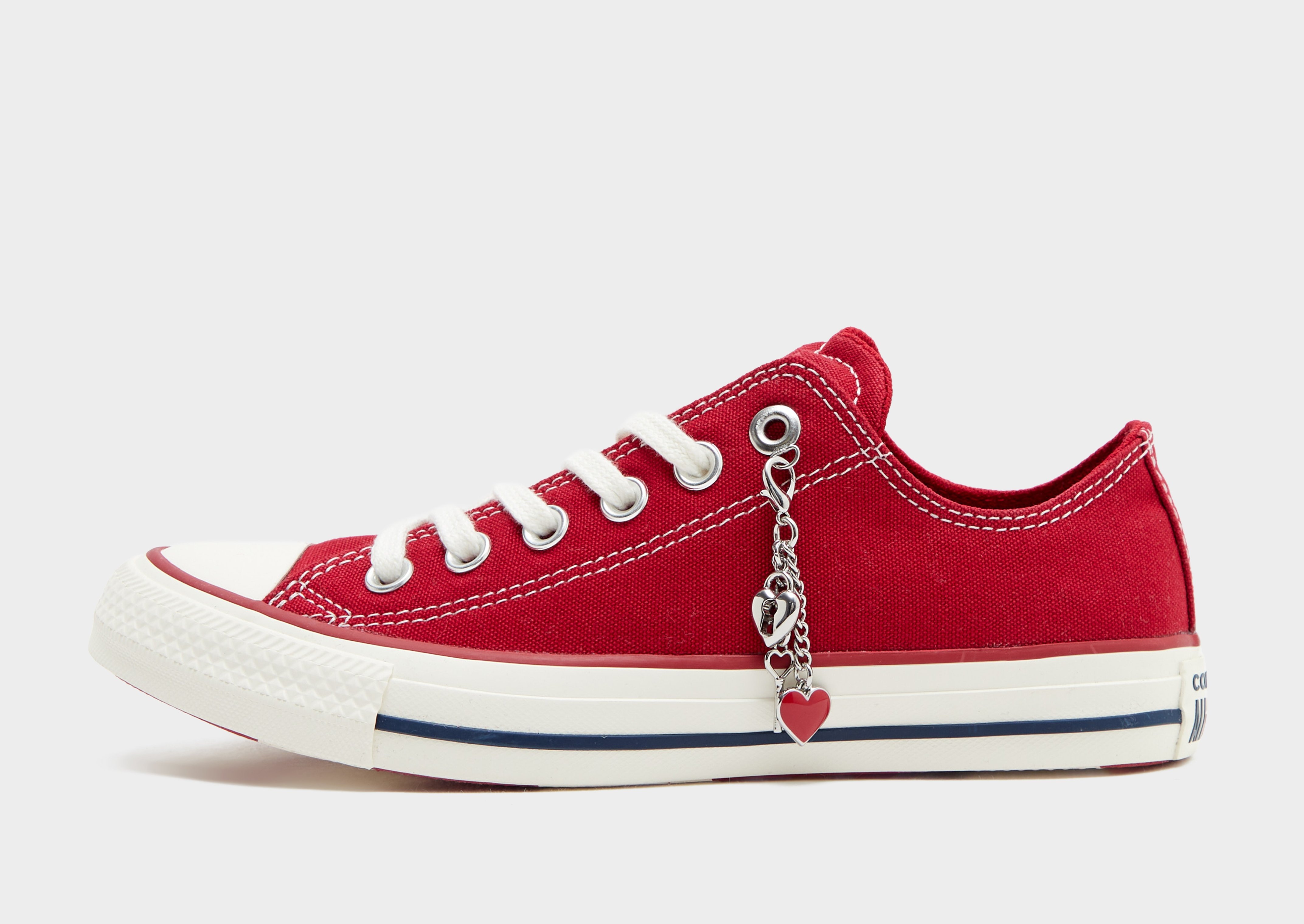 Red Converse Chuck Taylor All Star Ox Valentine's Day Women's - JD ...