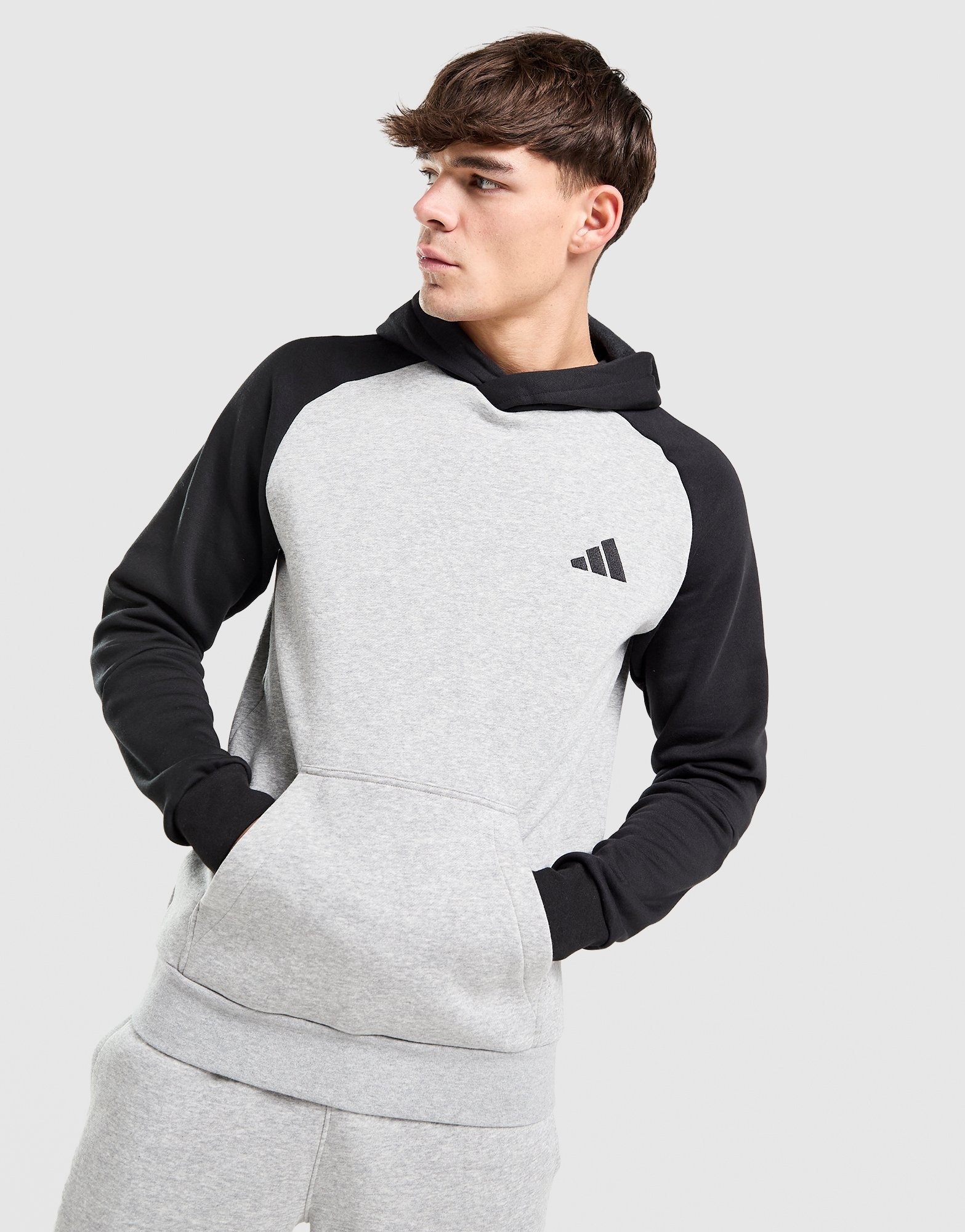 adidas Colour Block Hoodie Schwarz - JD Sports Österreich