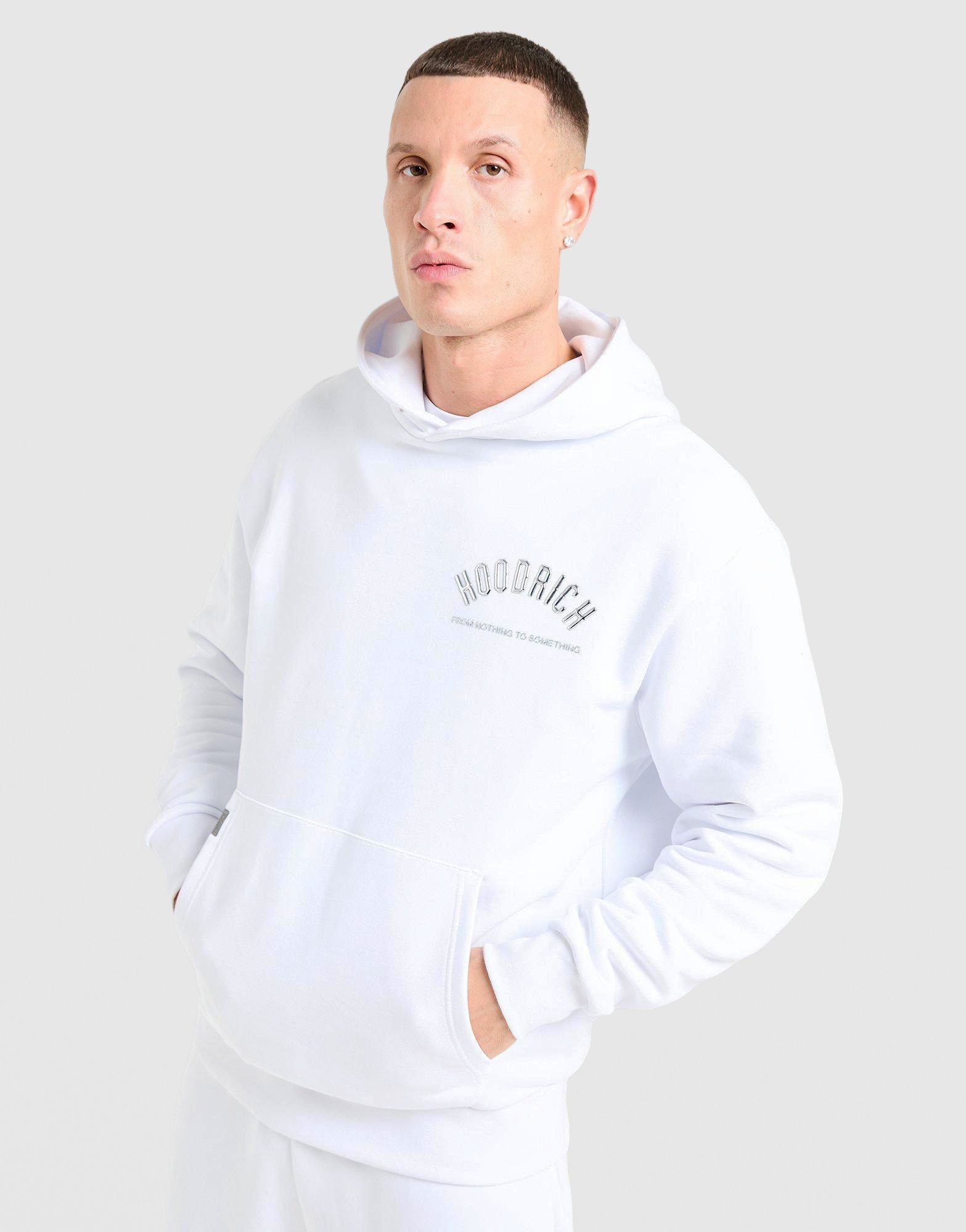 White Hoodrich Phantom Overhead Hoodie - JD Sports Australia