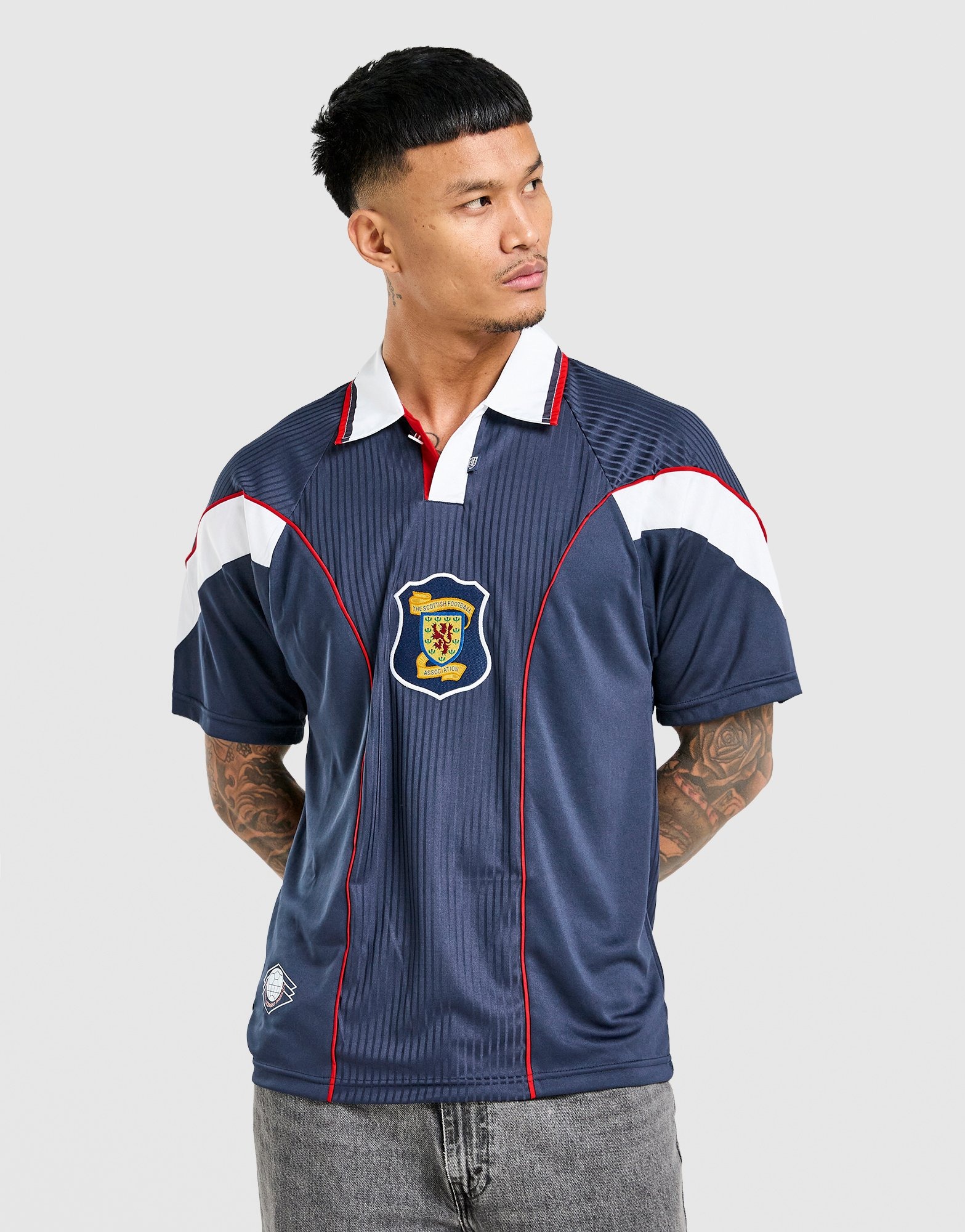 Blue Score Draw Scotland '97 Retro Home Shirt - JD Sports Ireland