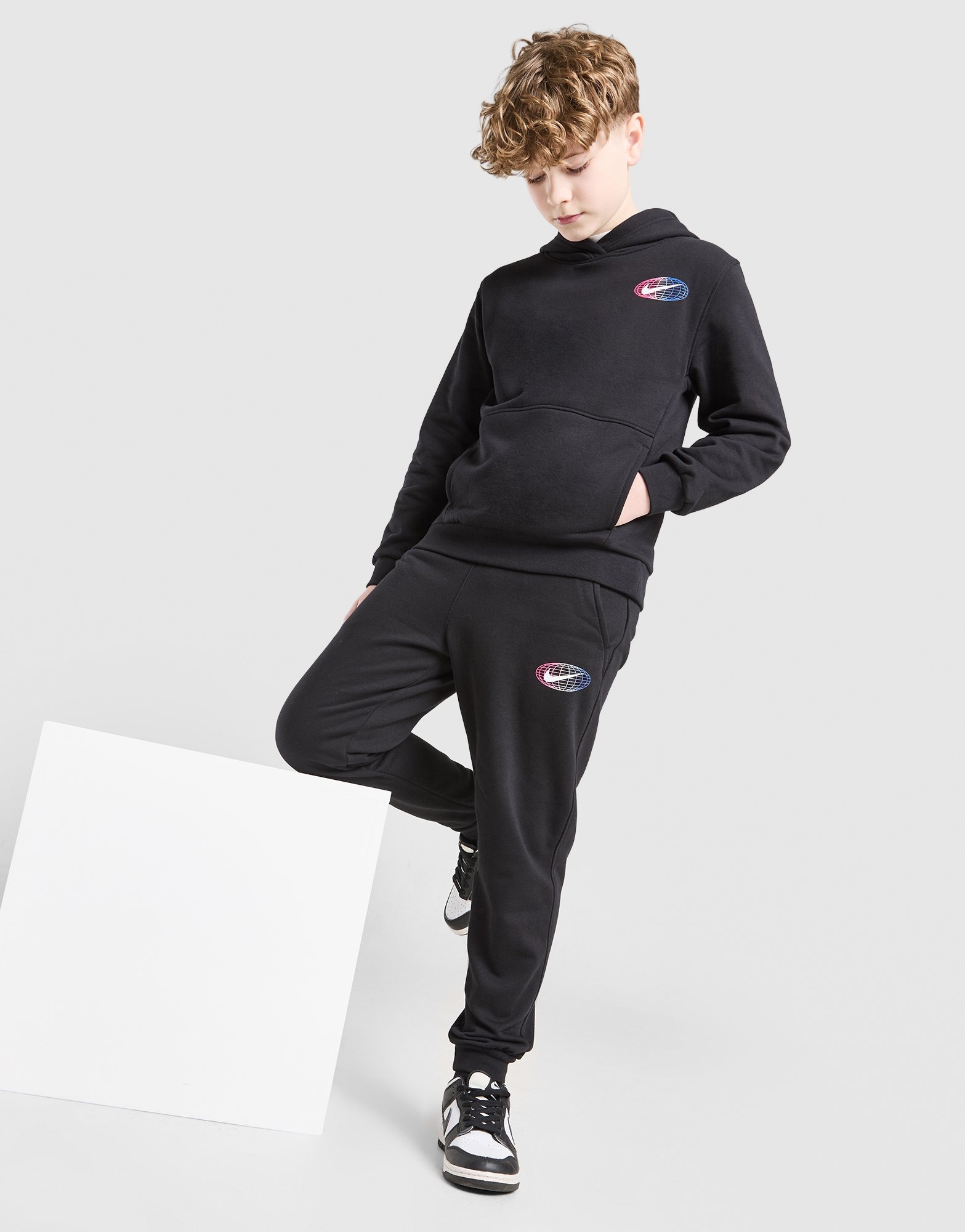 Black Nike World Tour Joggers Junior - JD Sports NZ