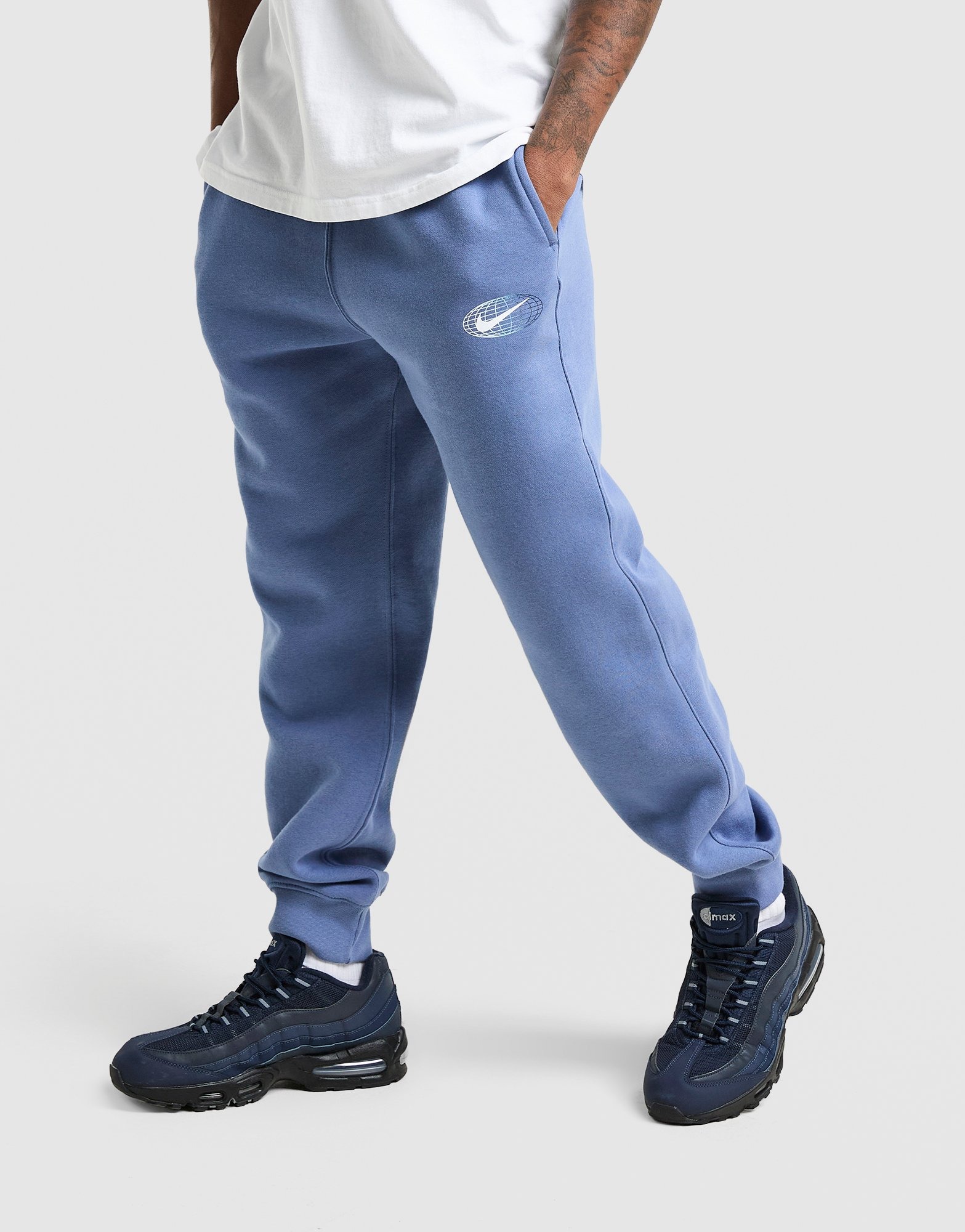Blue Nike World Tour Joggers | JD Sports UK