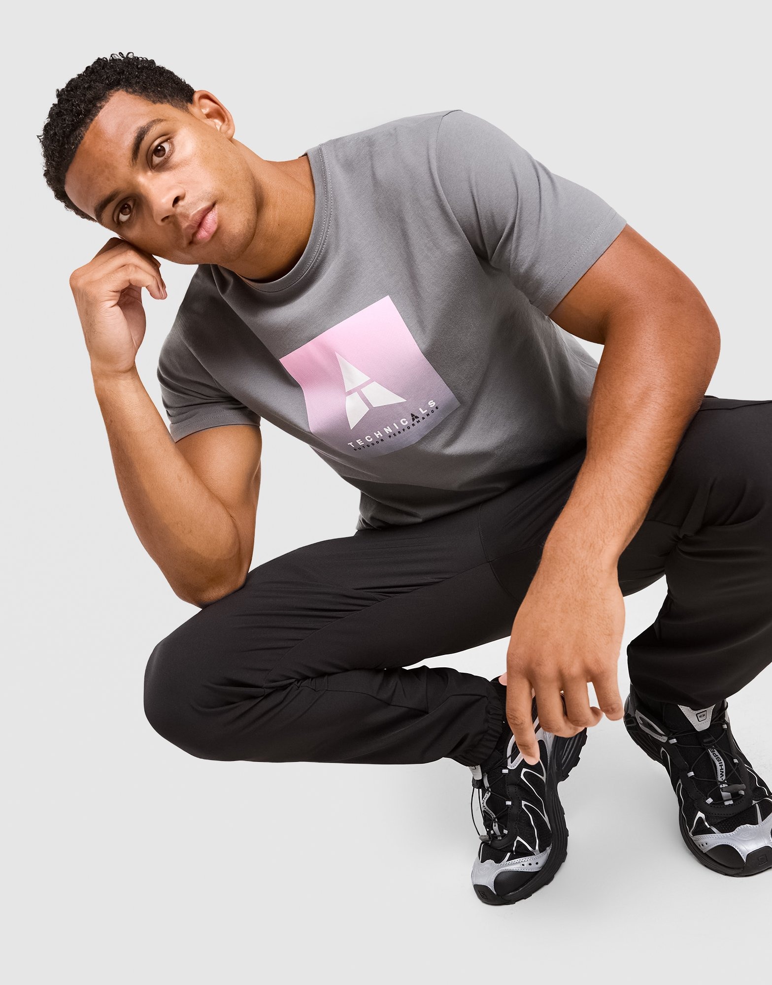 Grey Technicals Lotus Box T-Shirt | JD Sports UK