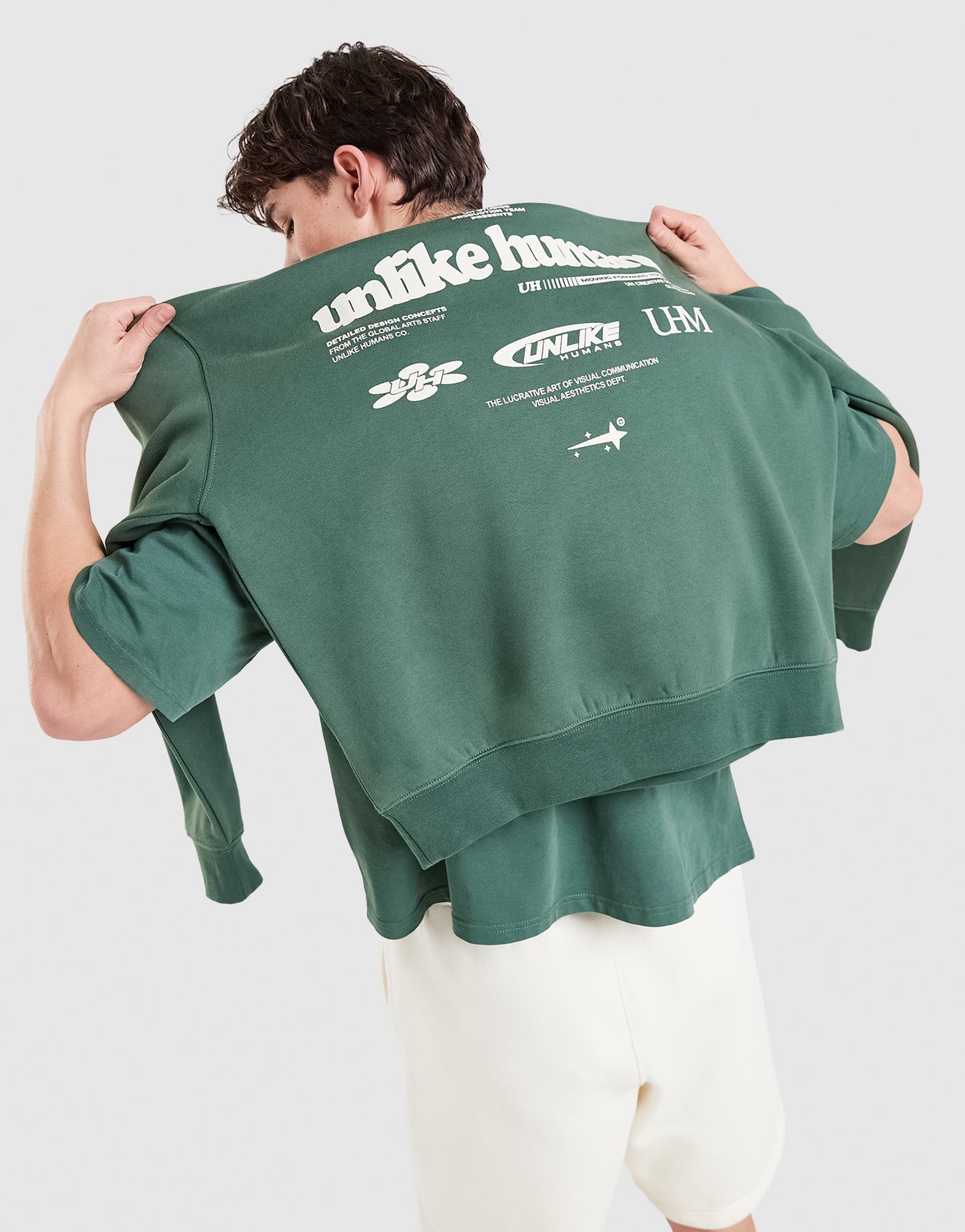 Green Unlike Humans Highgrade Hoodie - JD Sports Global