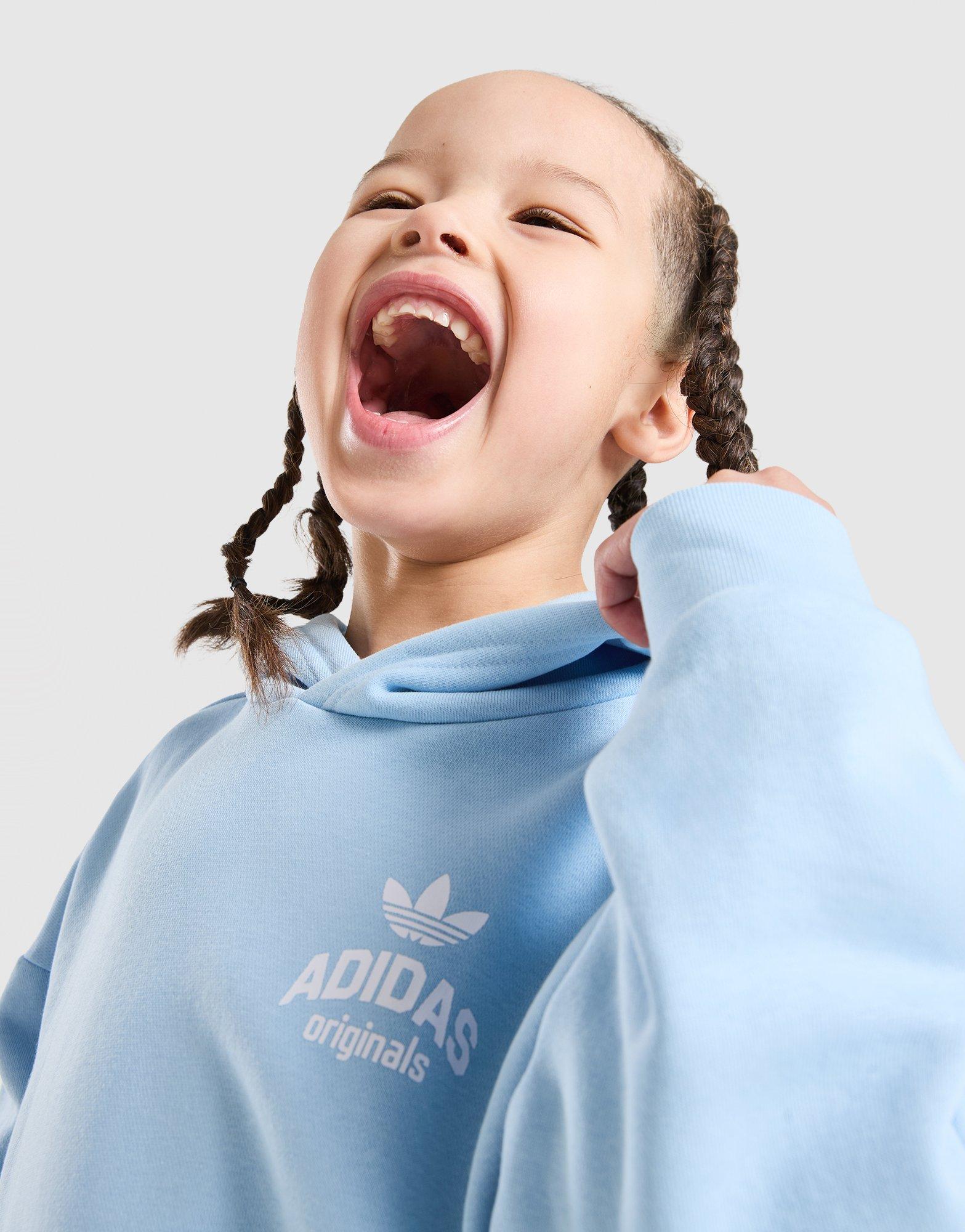 Blue adidas Originals Treffy Graphic Tracksuit Children | JD Sports UK