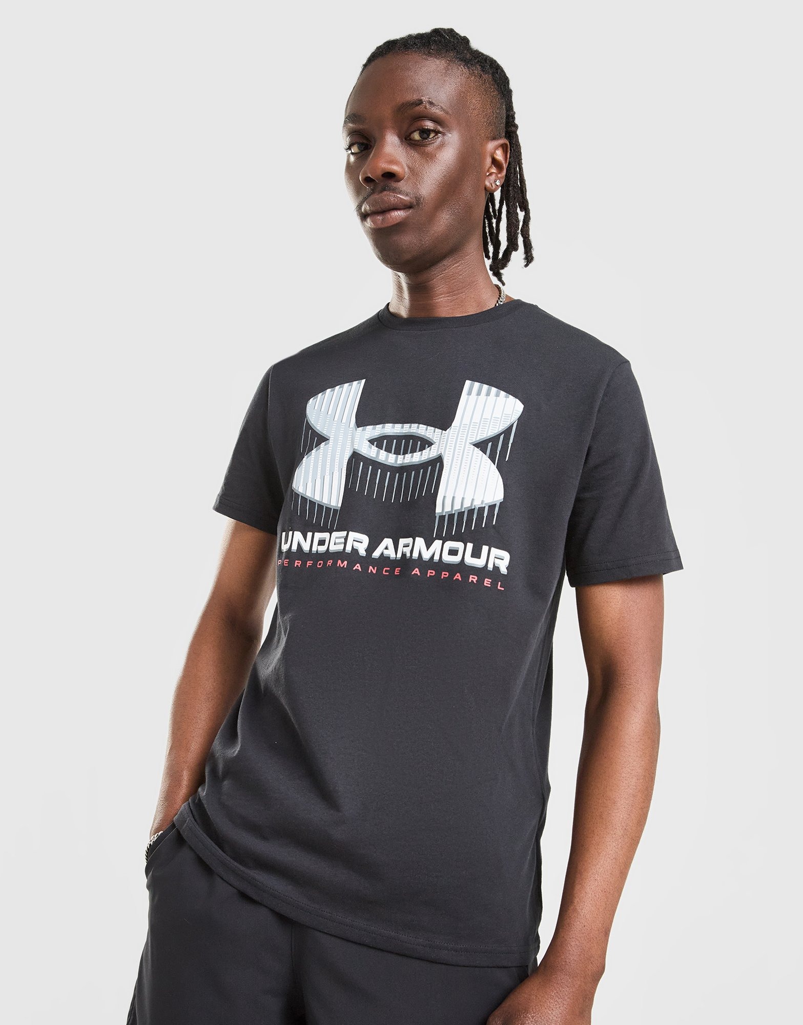 Under Armour T-shirt Large Logo Noir- JD Sports France