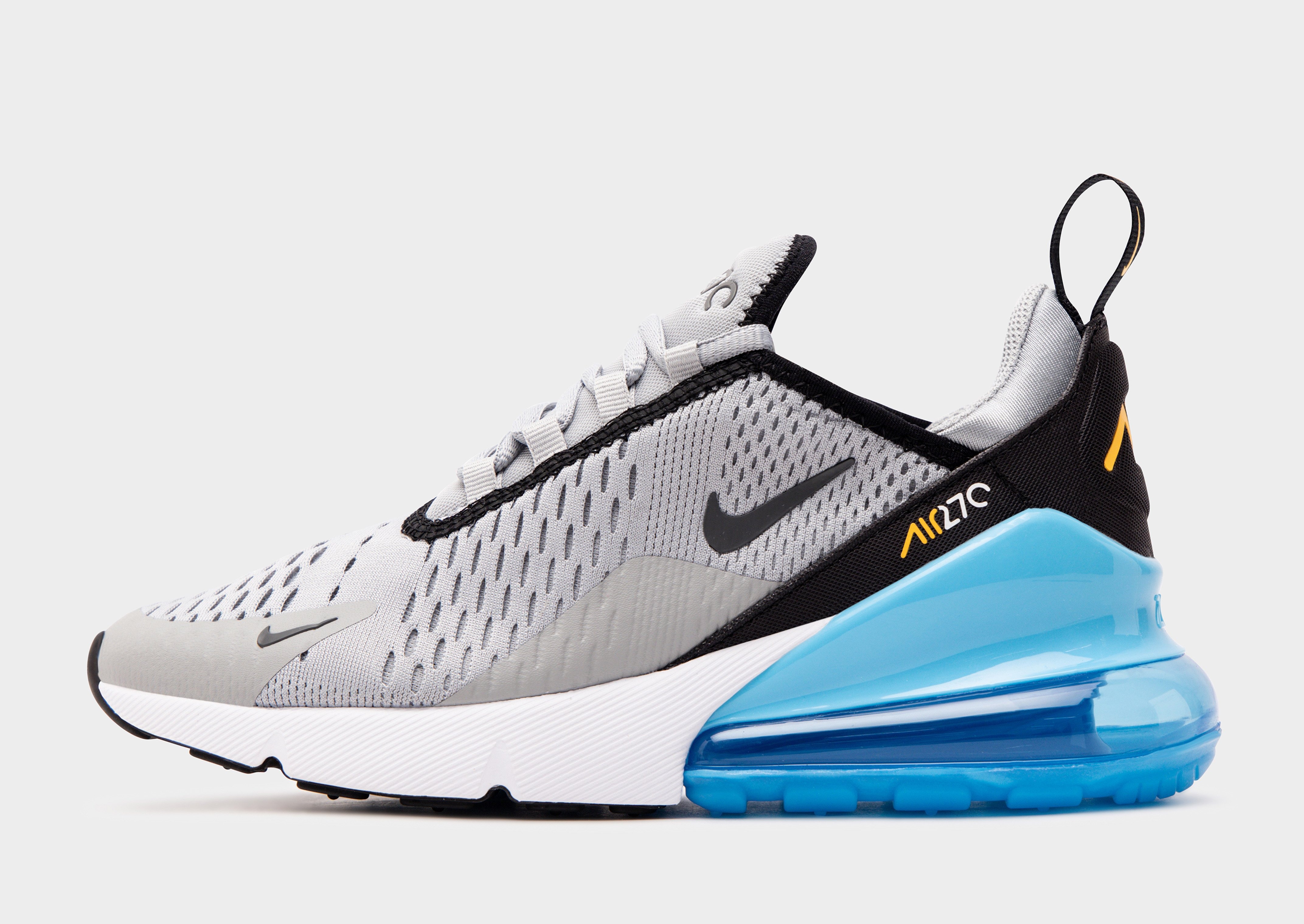 Grey Nike Air Max 270 Junior's - JD Sports