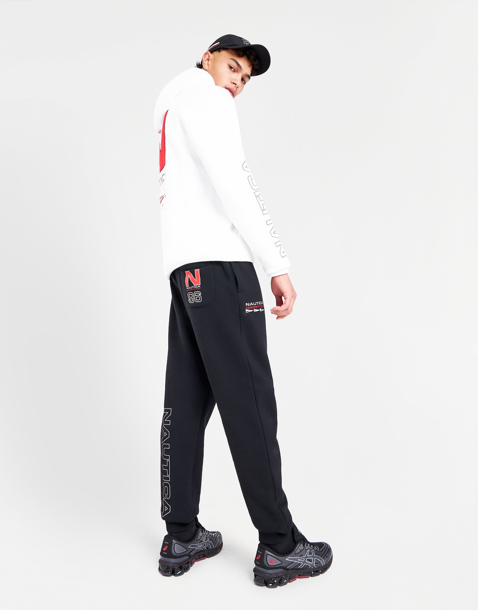 Black NAUTICA Track Pants - JD Sports
