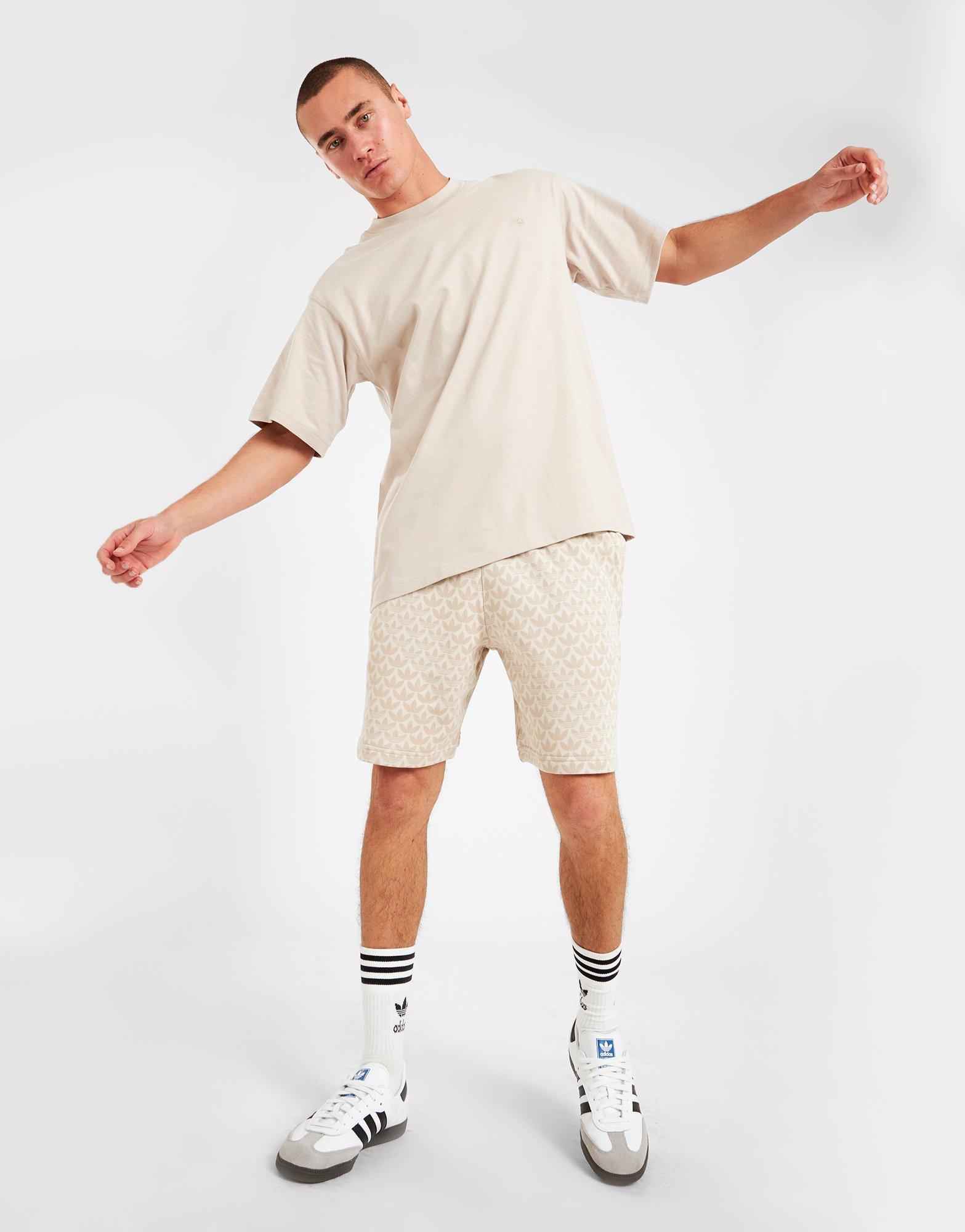 Brown adidas Originals Monogram Shorts - JD Sports