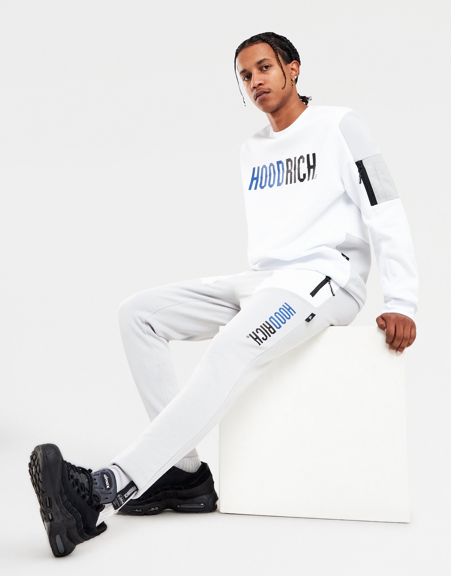 Grey Hoodrich Aspire Joggers - JD Sports