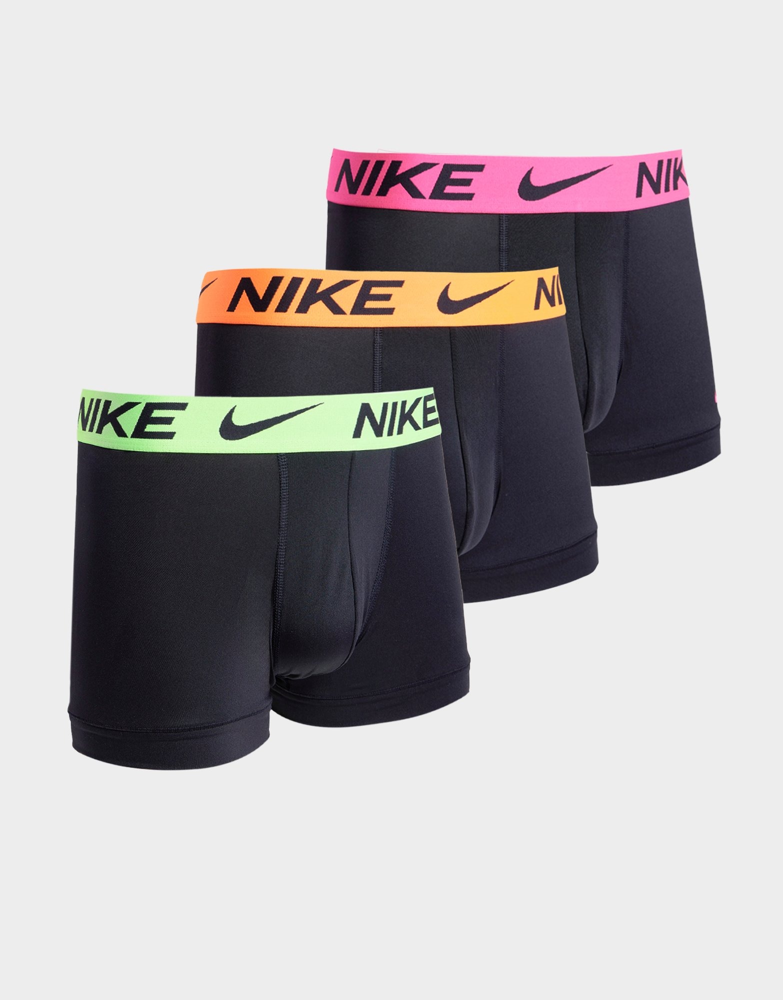 Black Nike Micro Boxers 3 Pack - JD Sports