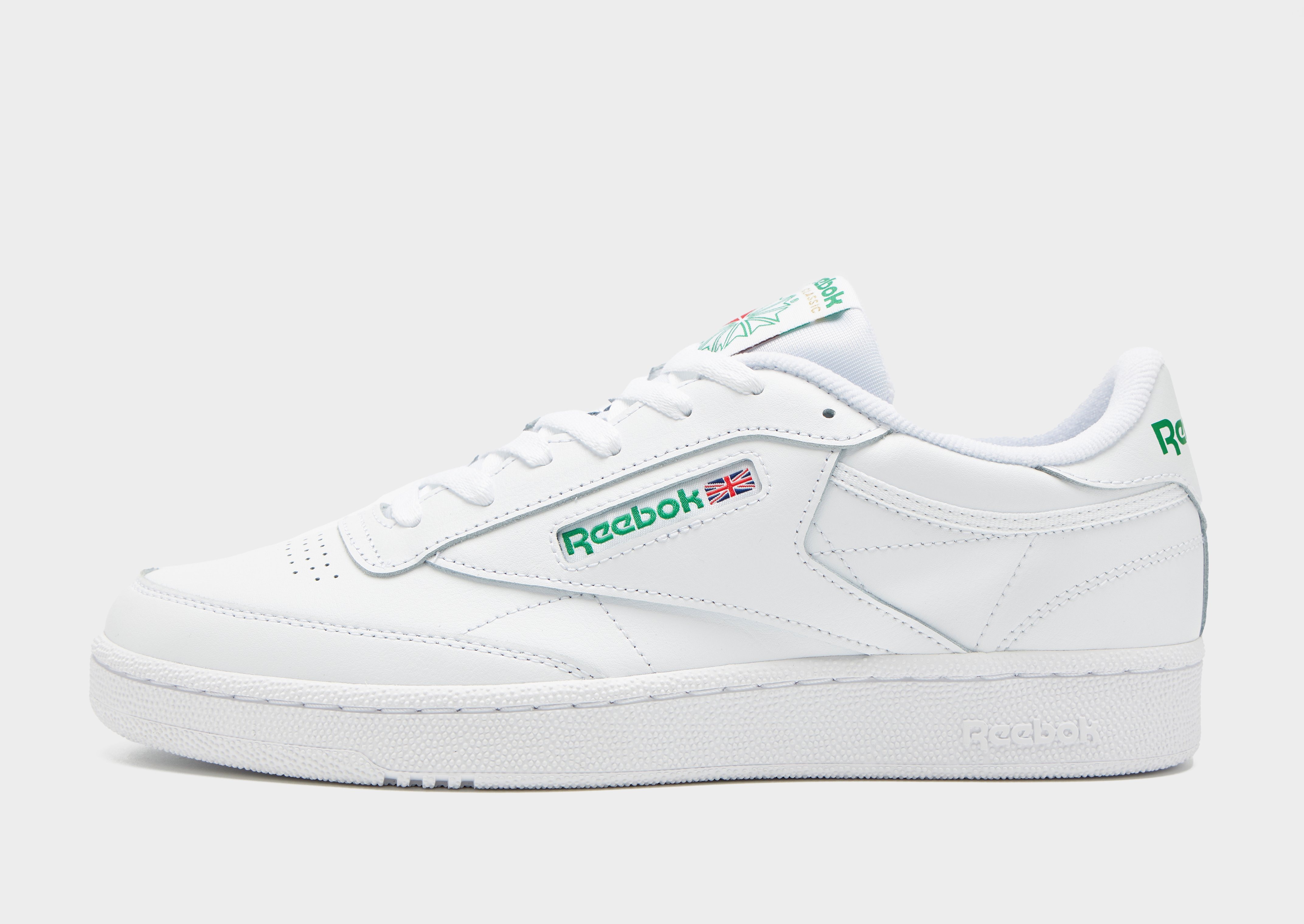 White Reebok Club C 85 - JD Sports NZ