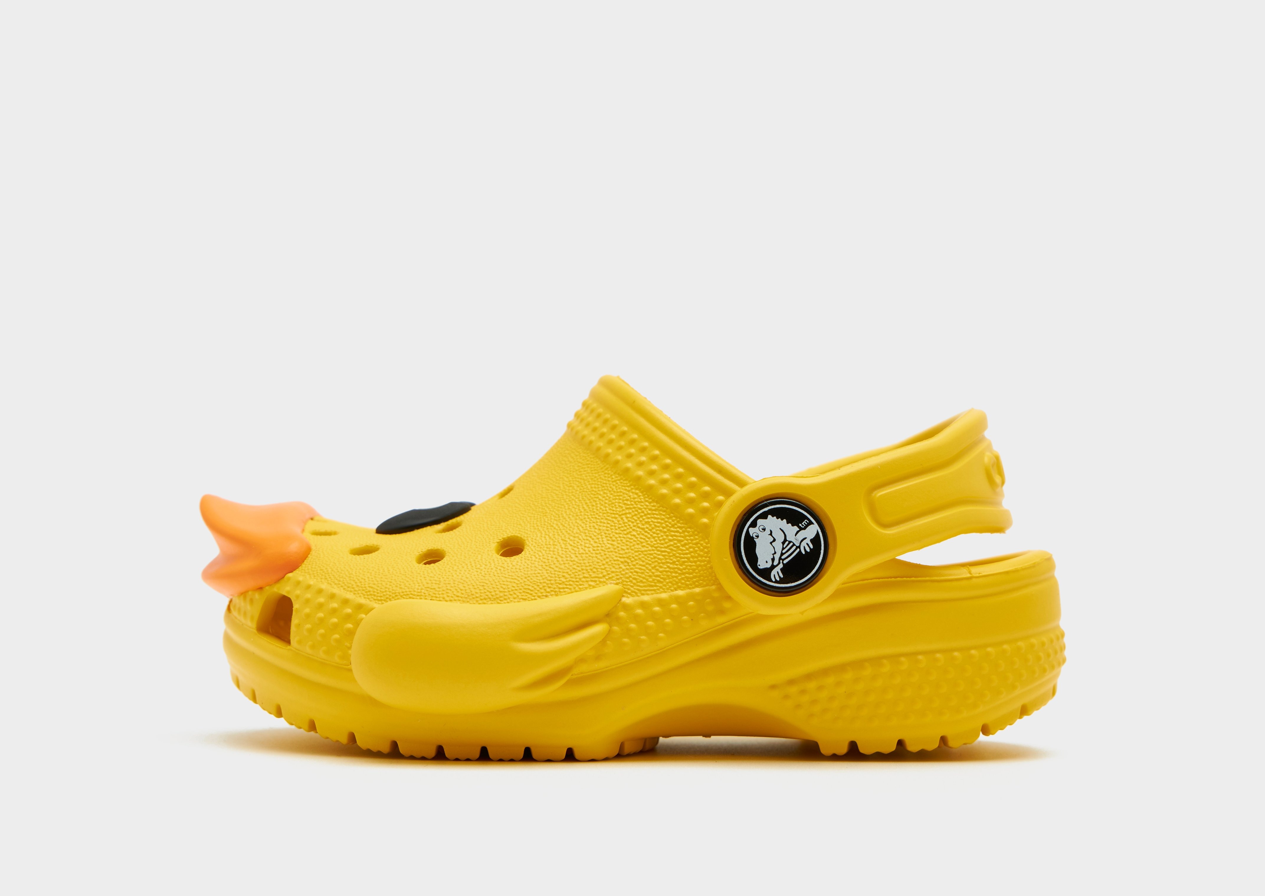 Yellow Crocs Classic Clogs 'Duck' Infant's - JD Sports