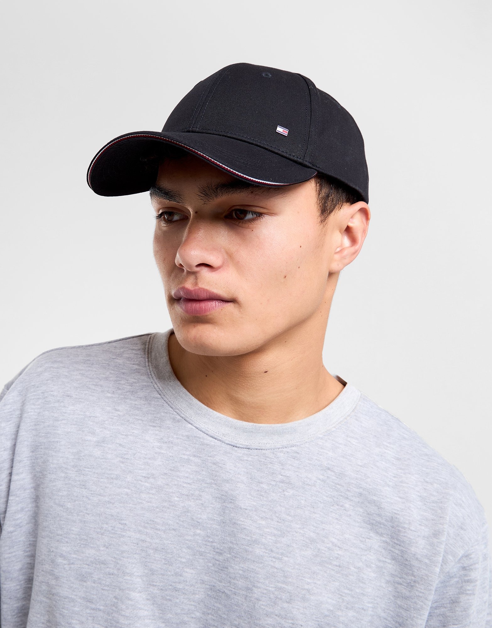 Black Tommy Hilfiger Cap - JD Sports