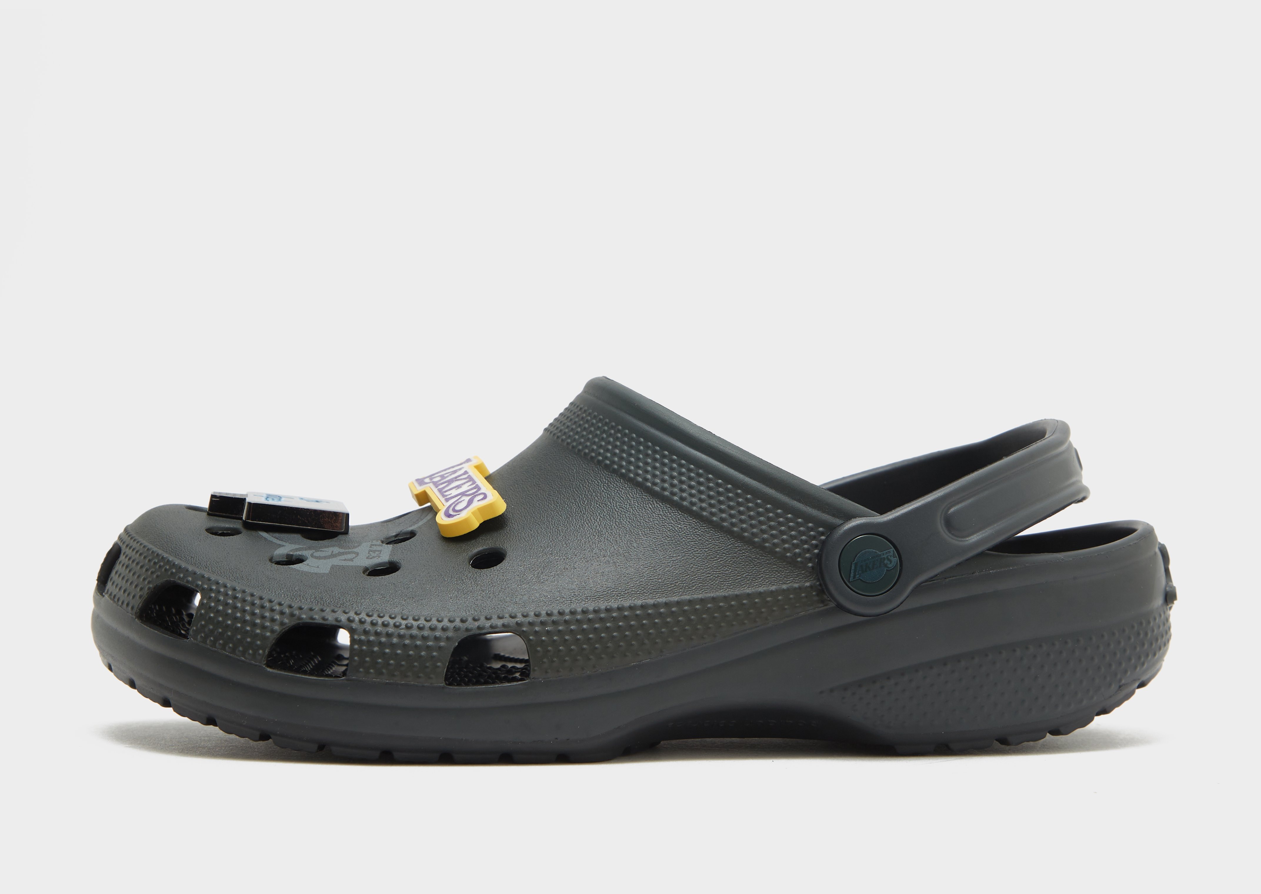 Black Crocs Classic Clog 'LA Lakers' - JD Sports