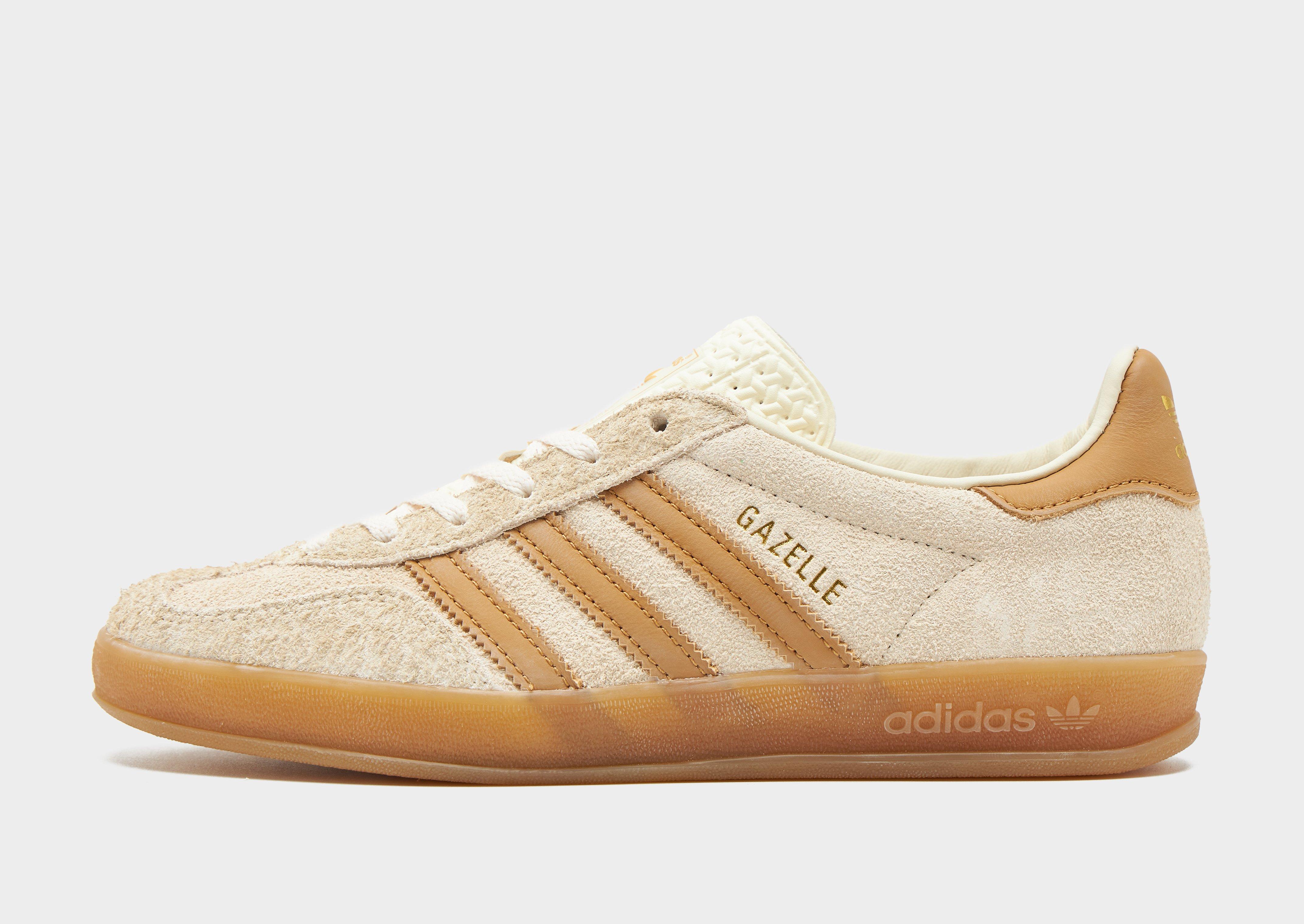 White adidas Originals Gazelle Indoor - JD Sports Australia