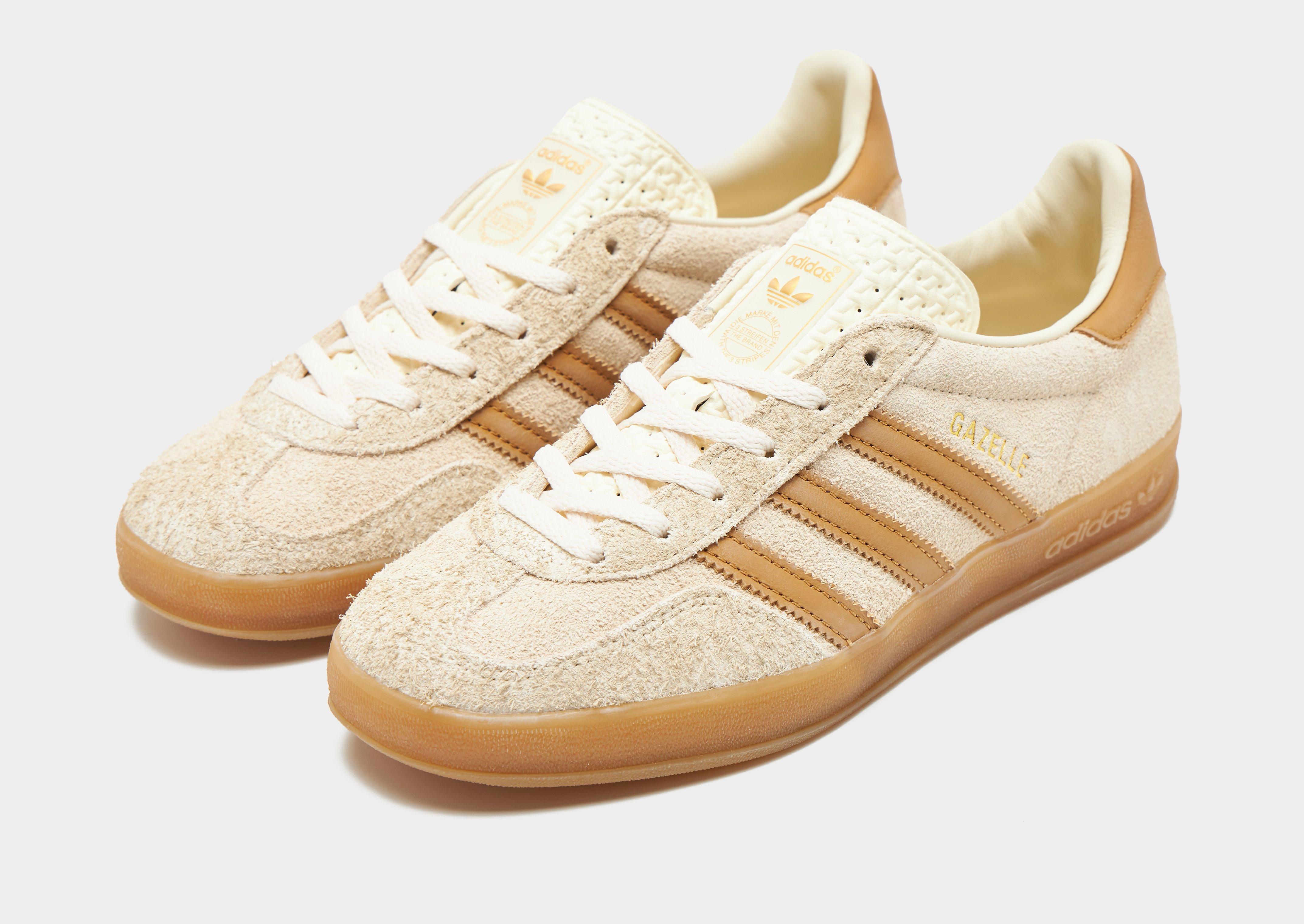 White adidas Originals Gazelle Indoor - JD Sports Australia