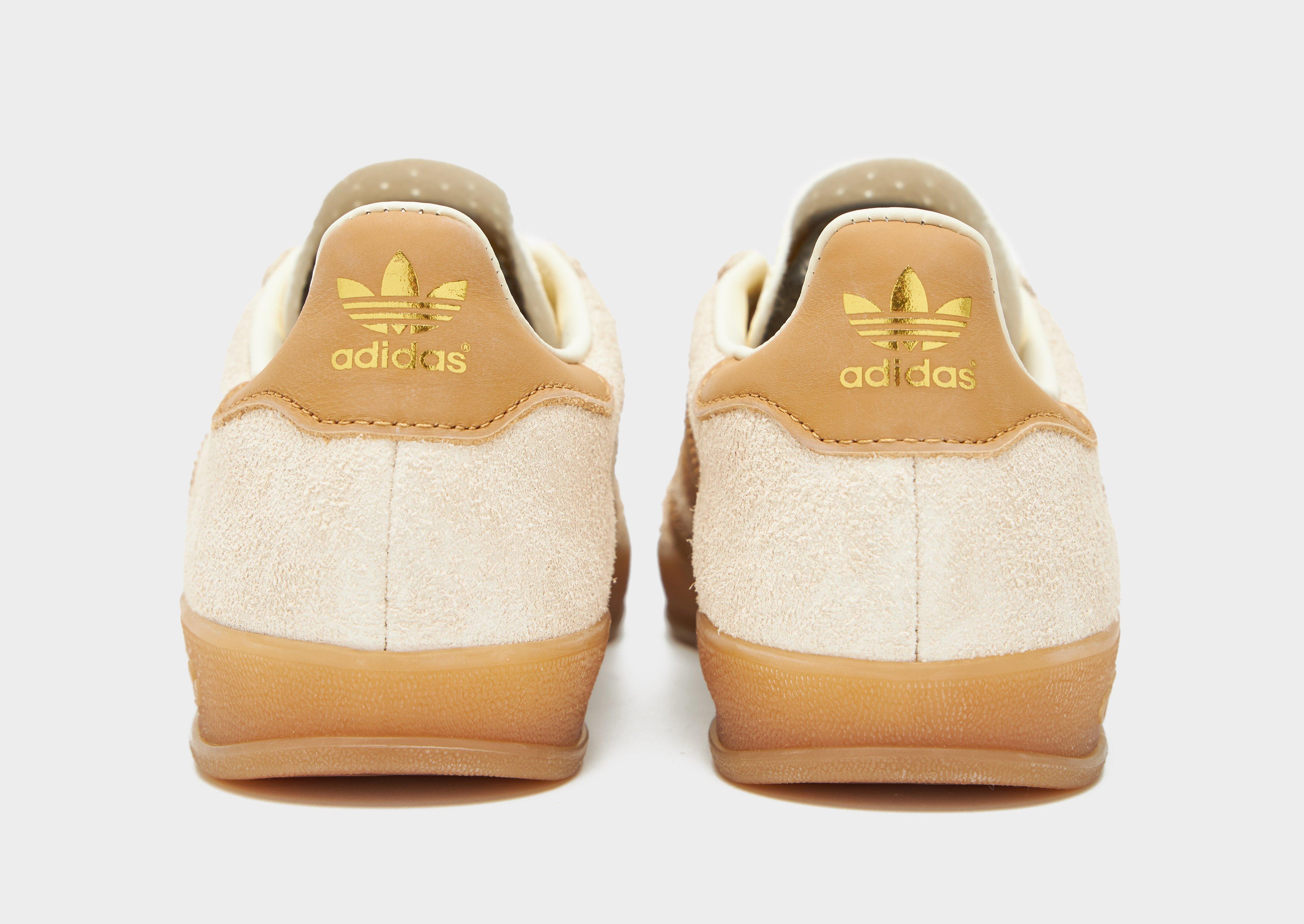 White adidas Originals Gazelle Indoor - JD Sports Australia