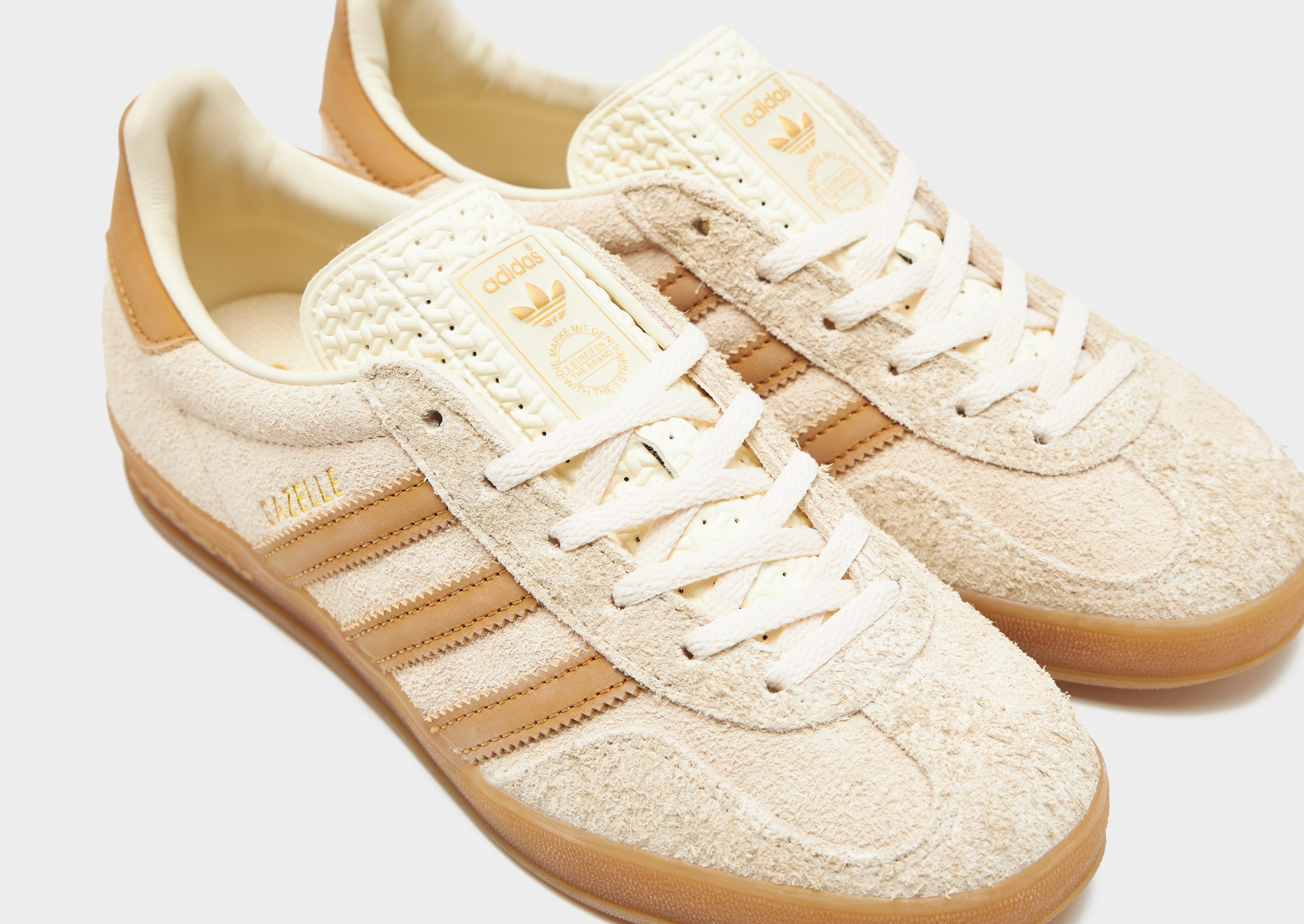 White adidas Originals Gazelle Indoor - JD Sports Australia