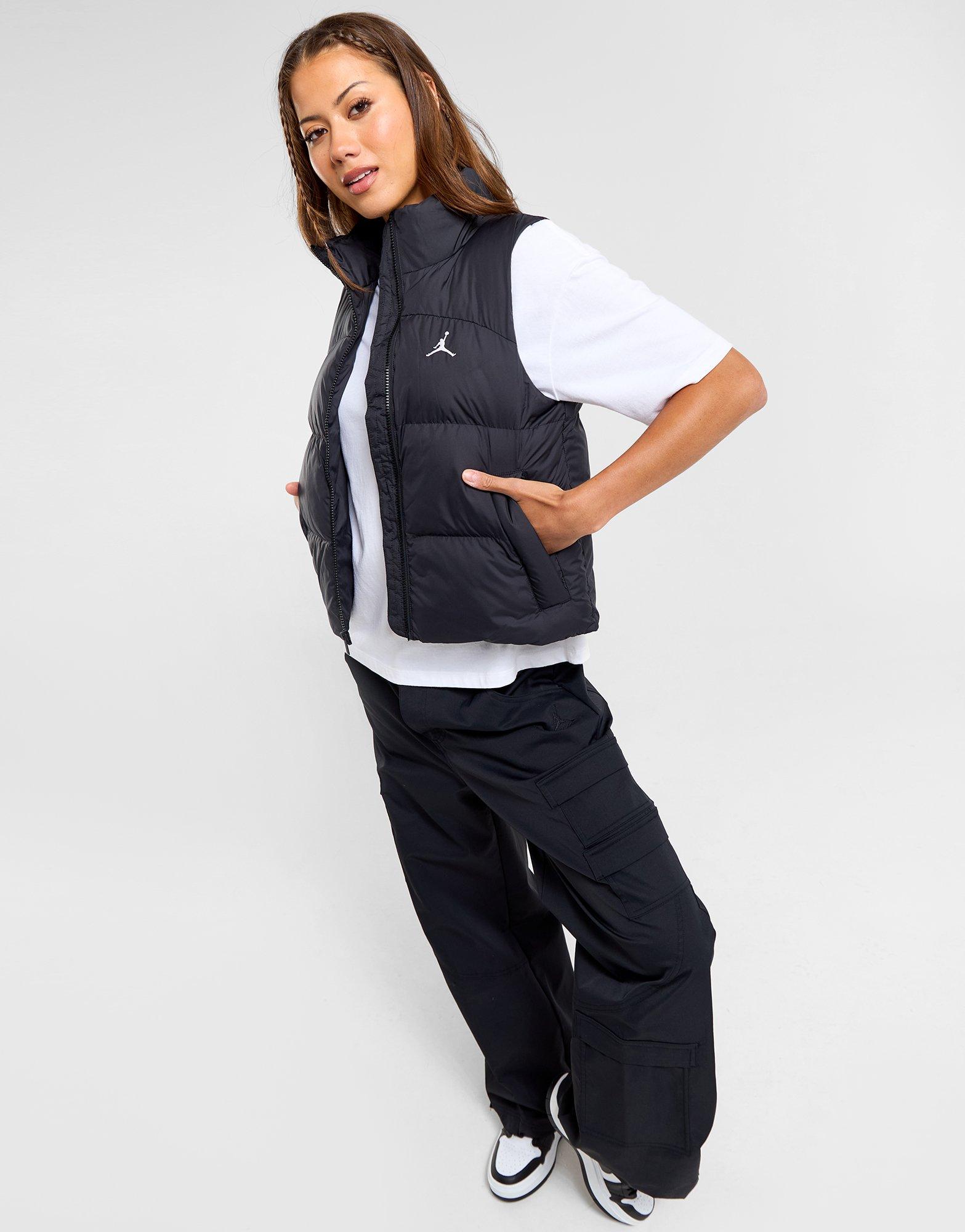 Black Jordan Padded Vest - JD Sports