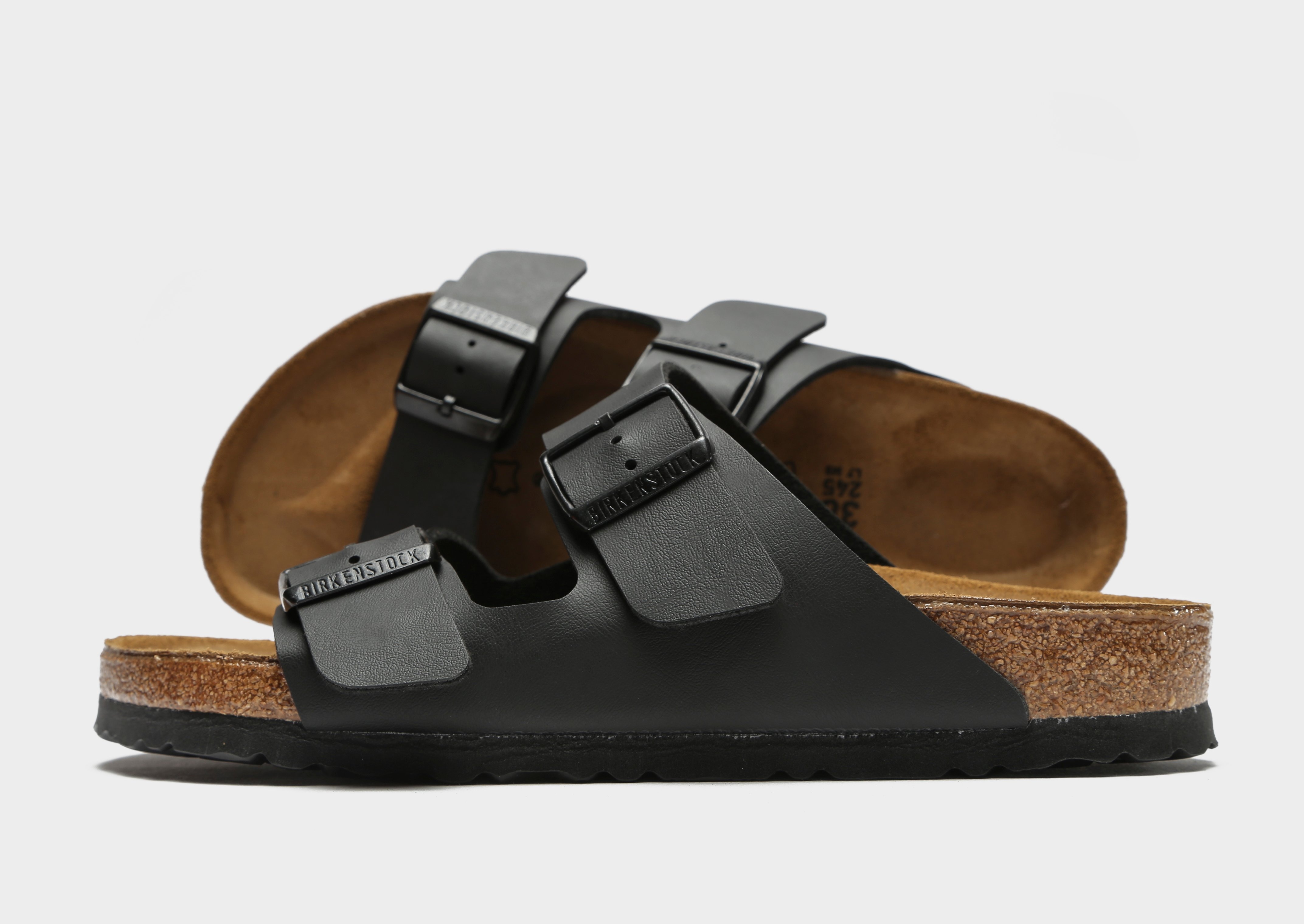 Black Birkenstock Arizona Slides Women's - JD Sports Australia