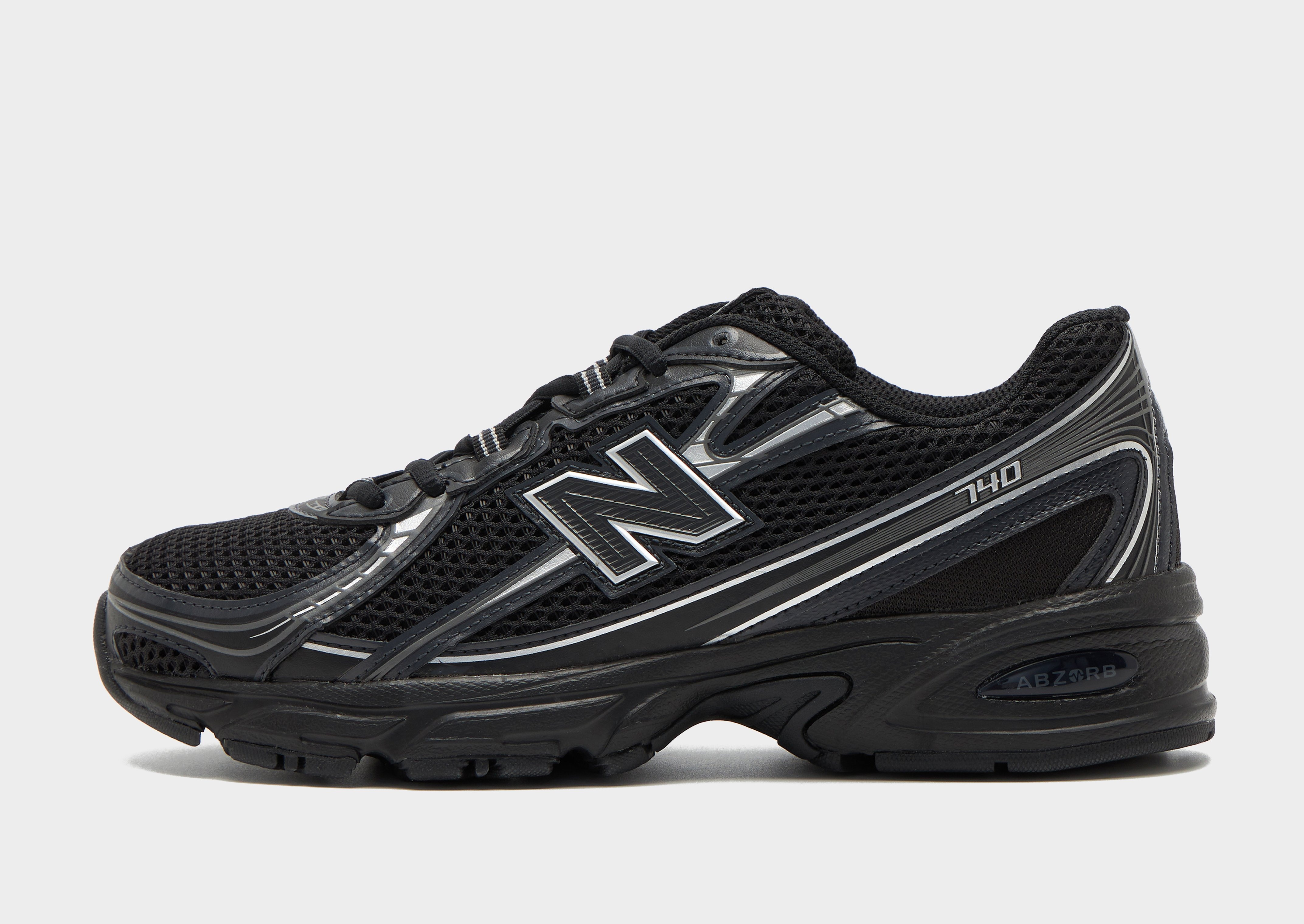 Black New Balance 740 Women's - JD Sports Australia