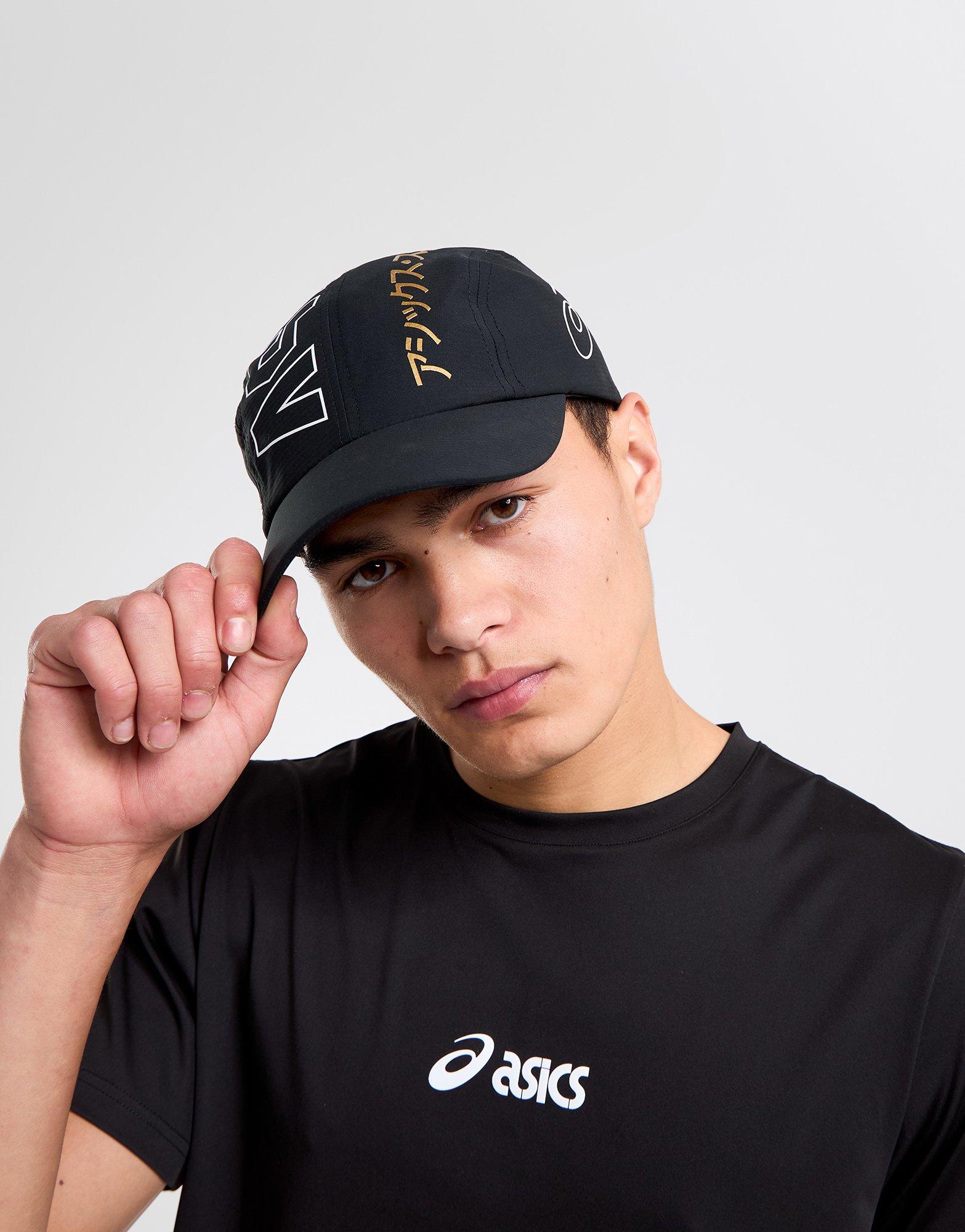 Black ASICS Gel Logo Cap - JD Sports
