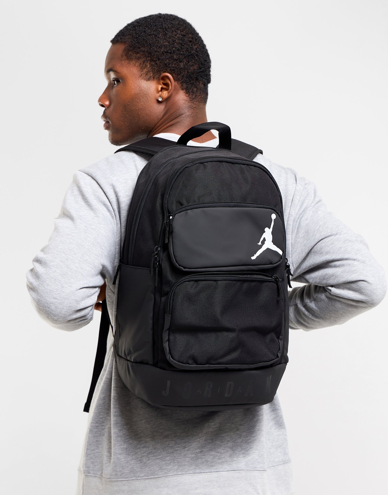 Black Jordan Essentials Backpack - JD Sports