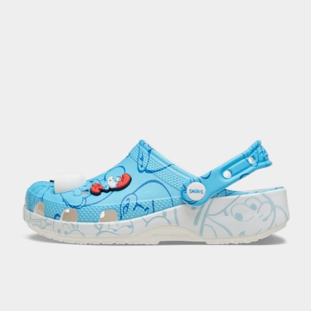 Blue Crocs Classic Clog 'Smurfs' Junior's - JD Sports NZ