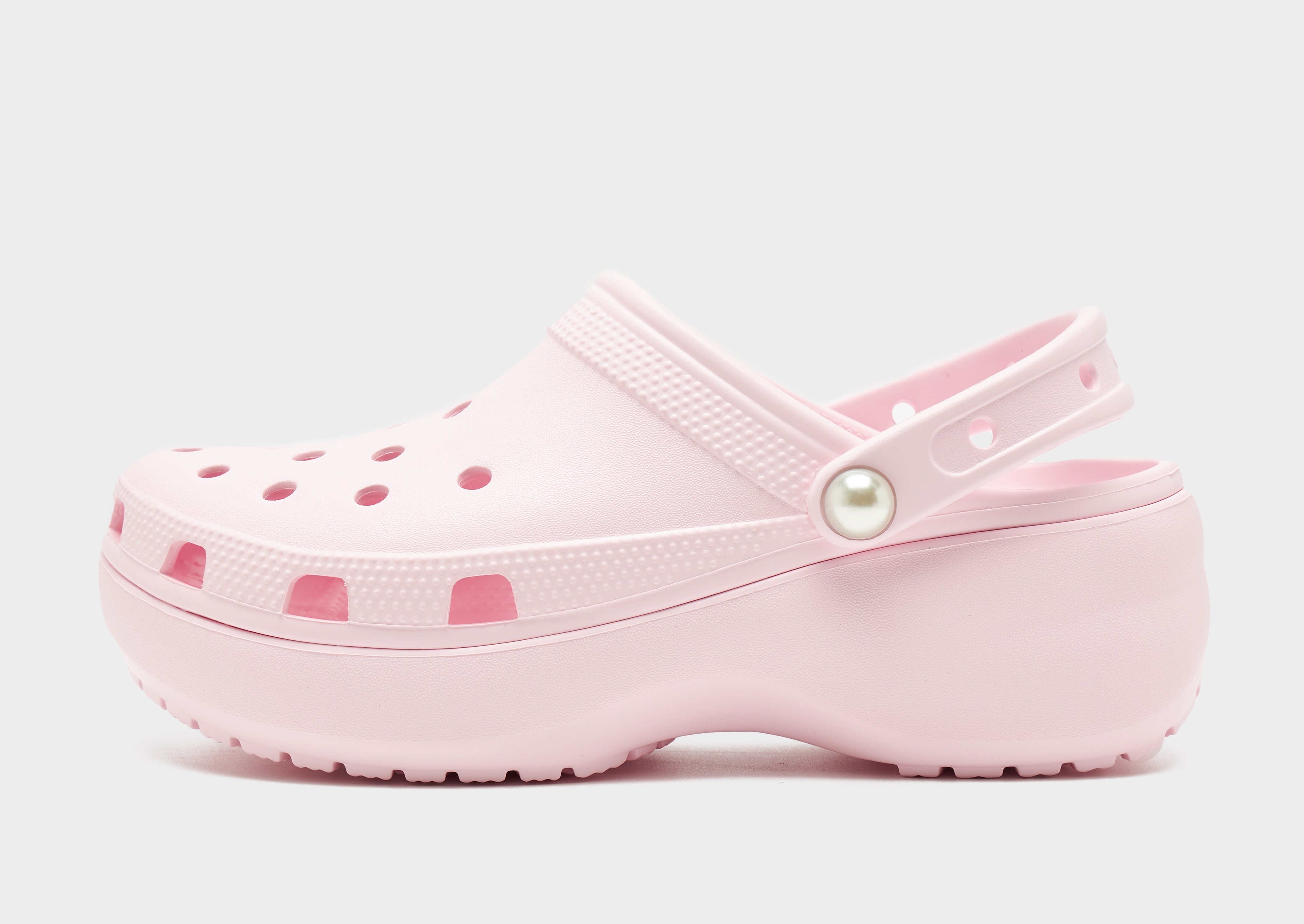 Pink Crocs Classic Platform Pearl Clog Women's - JD Sports NZ
