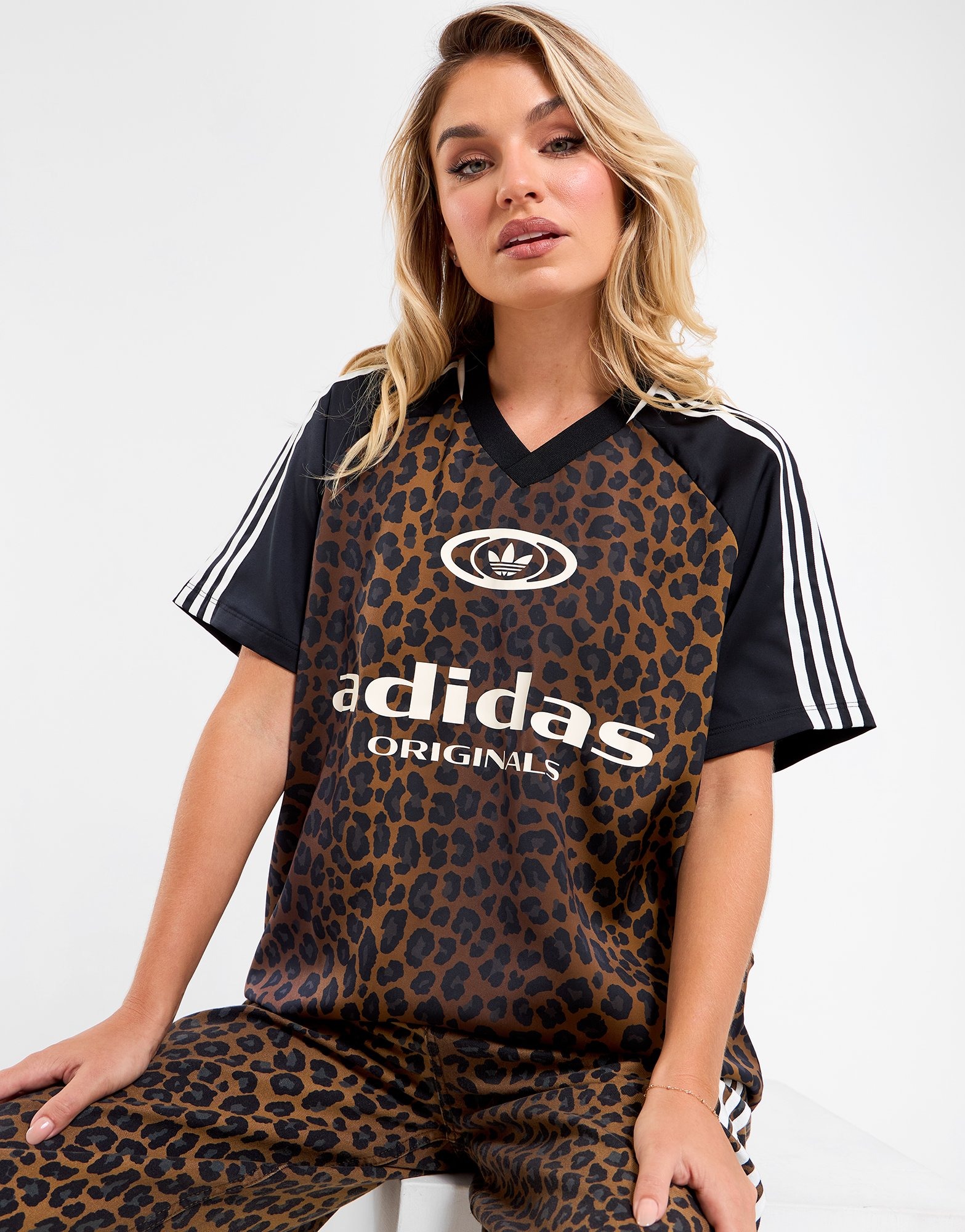 Multicolor adidas Originals Satin Football T-Shirt - JD Sports Australia