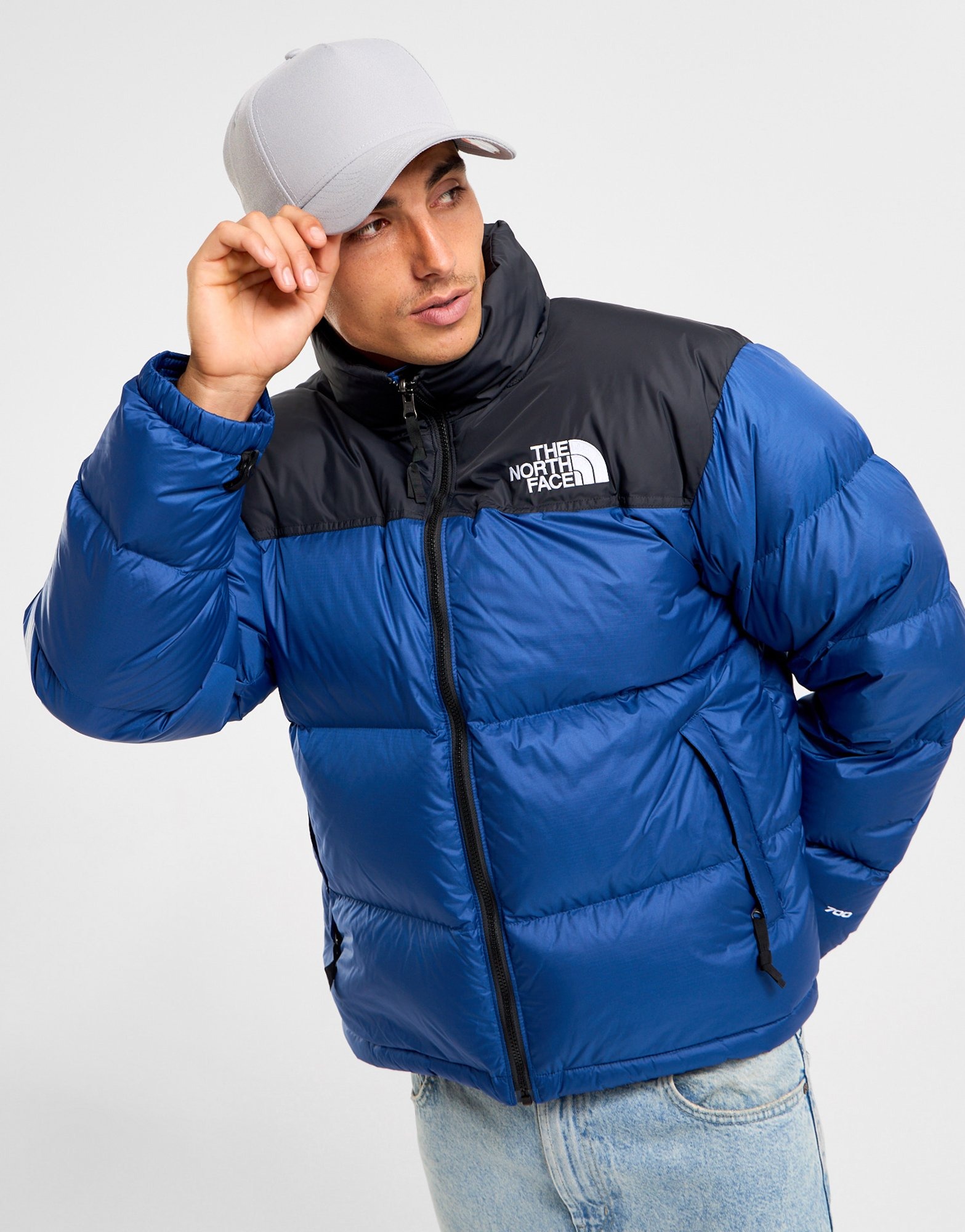 Blue The North Face 1996 Retro Nuptse Puffer Jacket - JD Sports