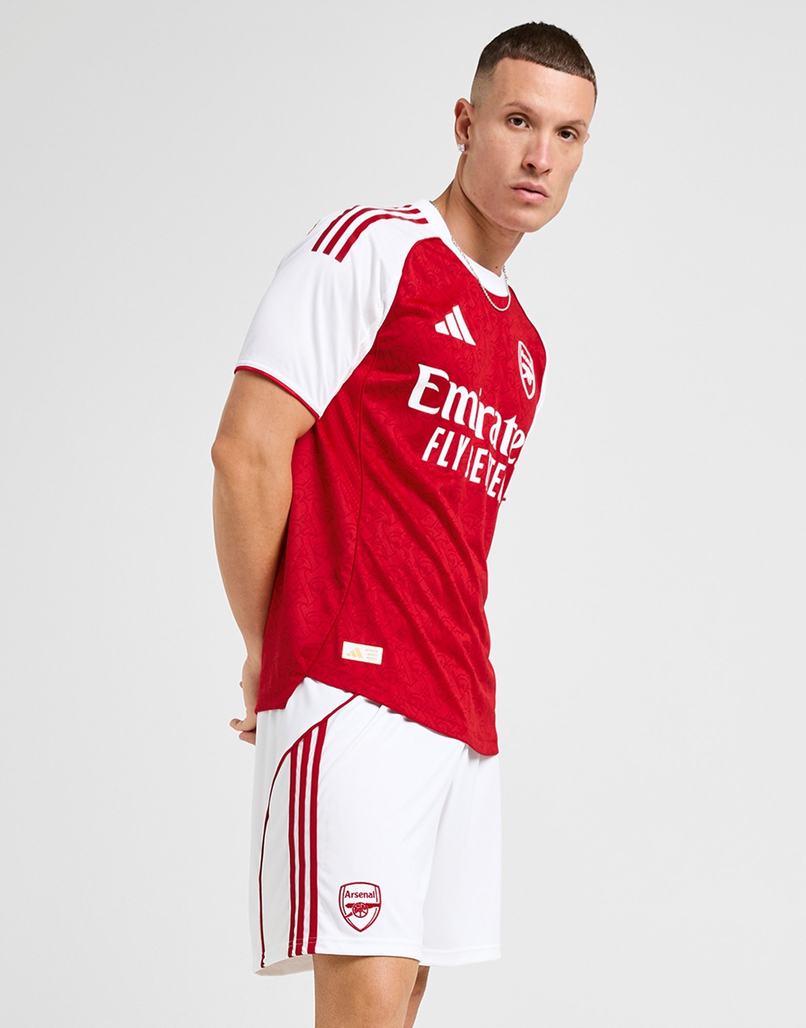 White adidas Arsenal FC 2025/26 Home Shorts - JD Sports NZ