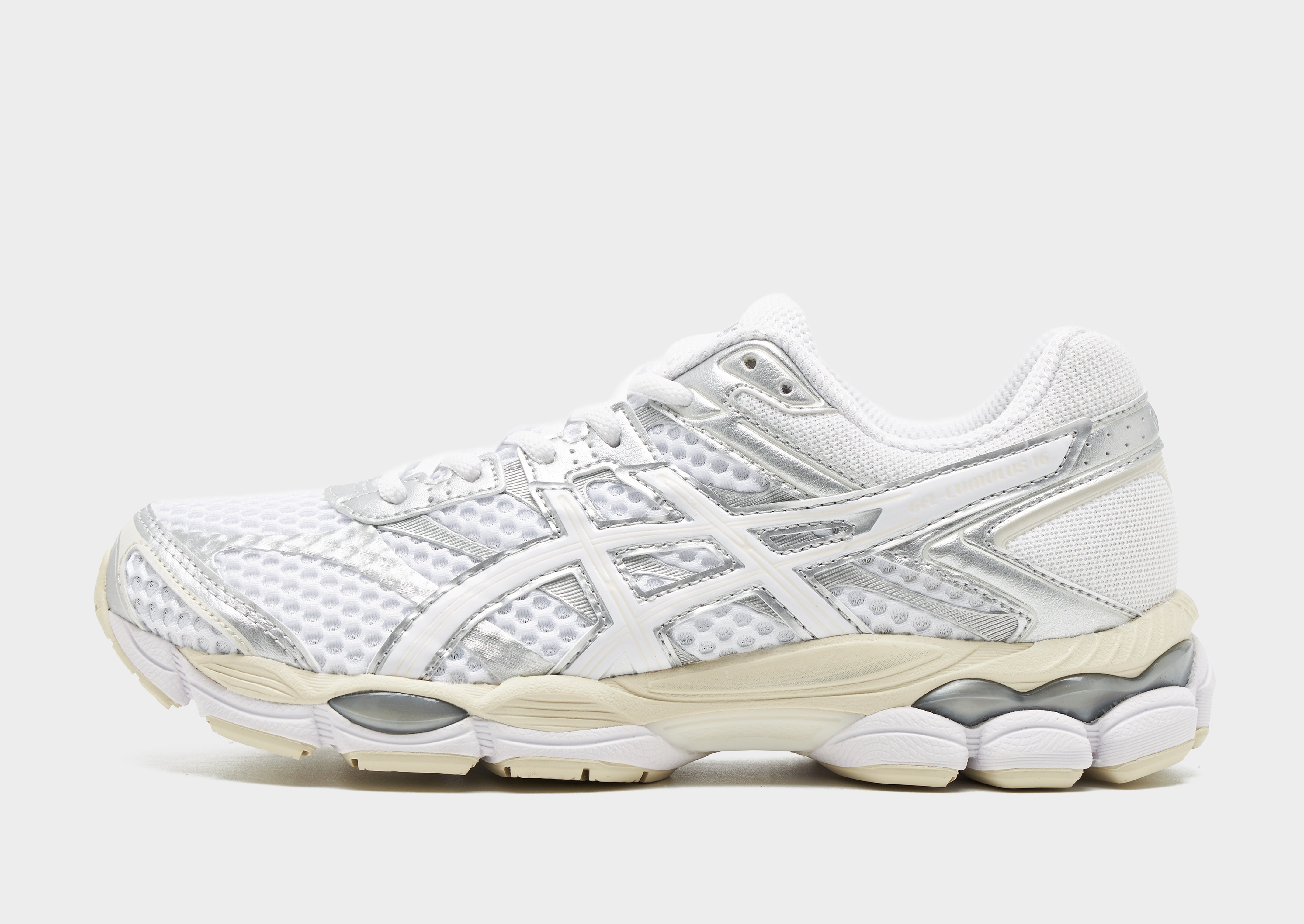 White ASICS Cumulus 16 Women's - JD Sports Australia