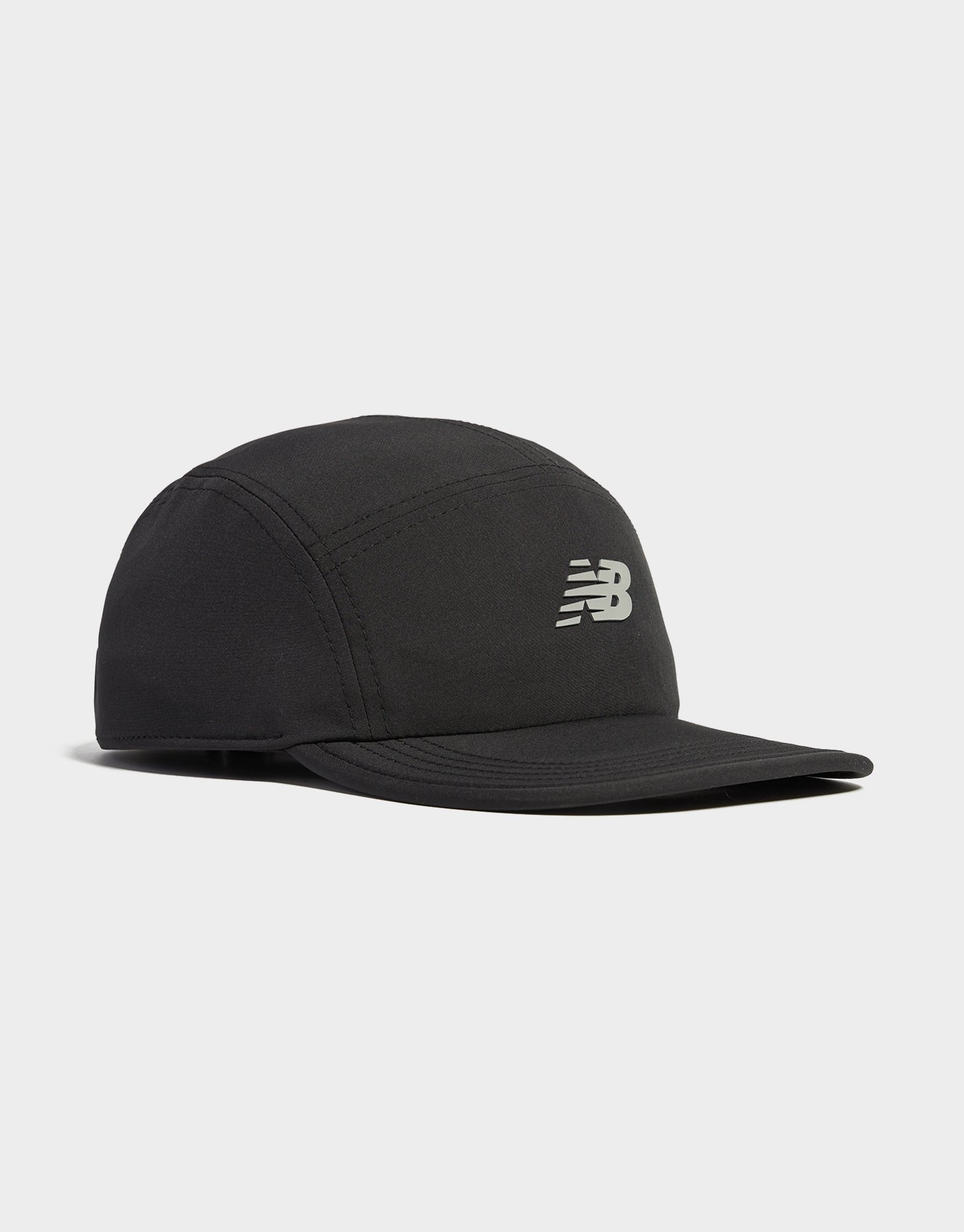 Black New Balance 5 Panel Running Cap - JD Sports Australia