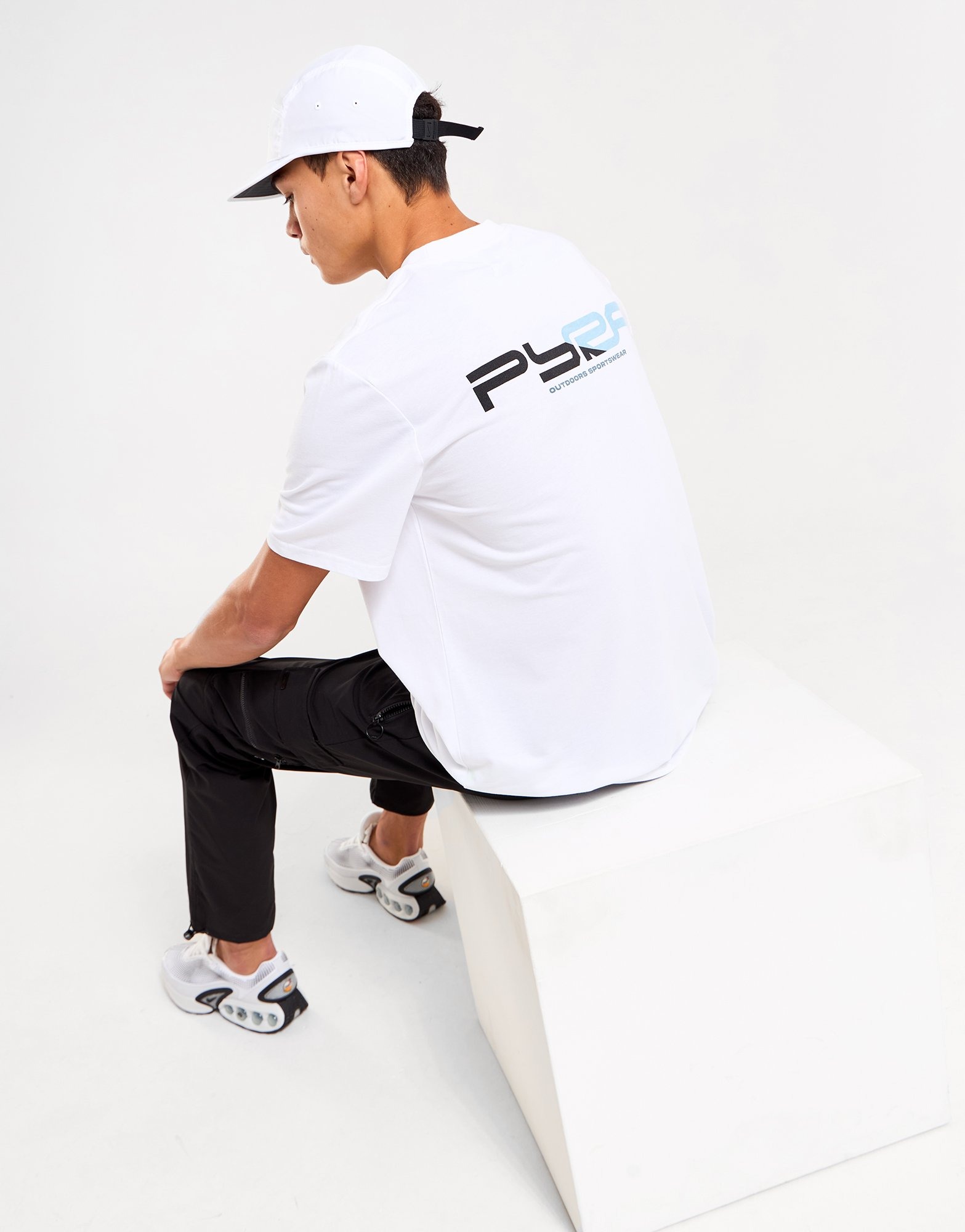 White Pyra T-Shirt - JD Sports NZ