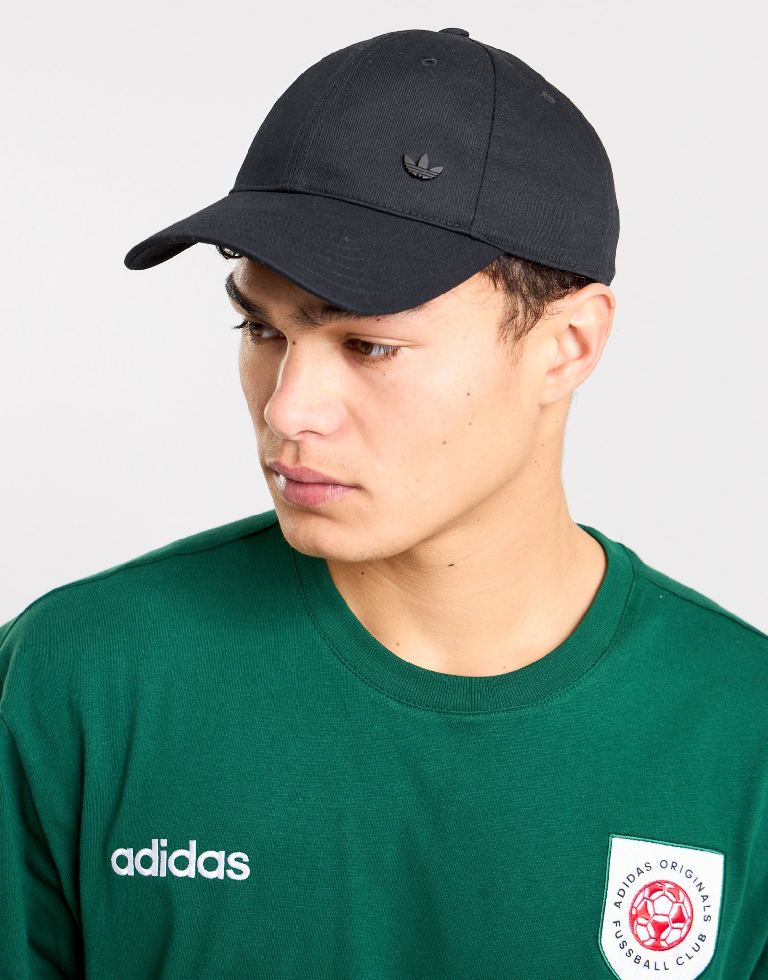 Black adidas Originals Icons Cap - JD Sports Australia
