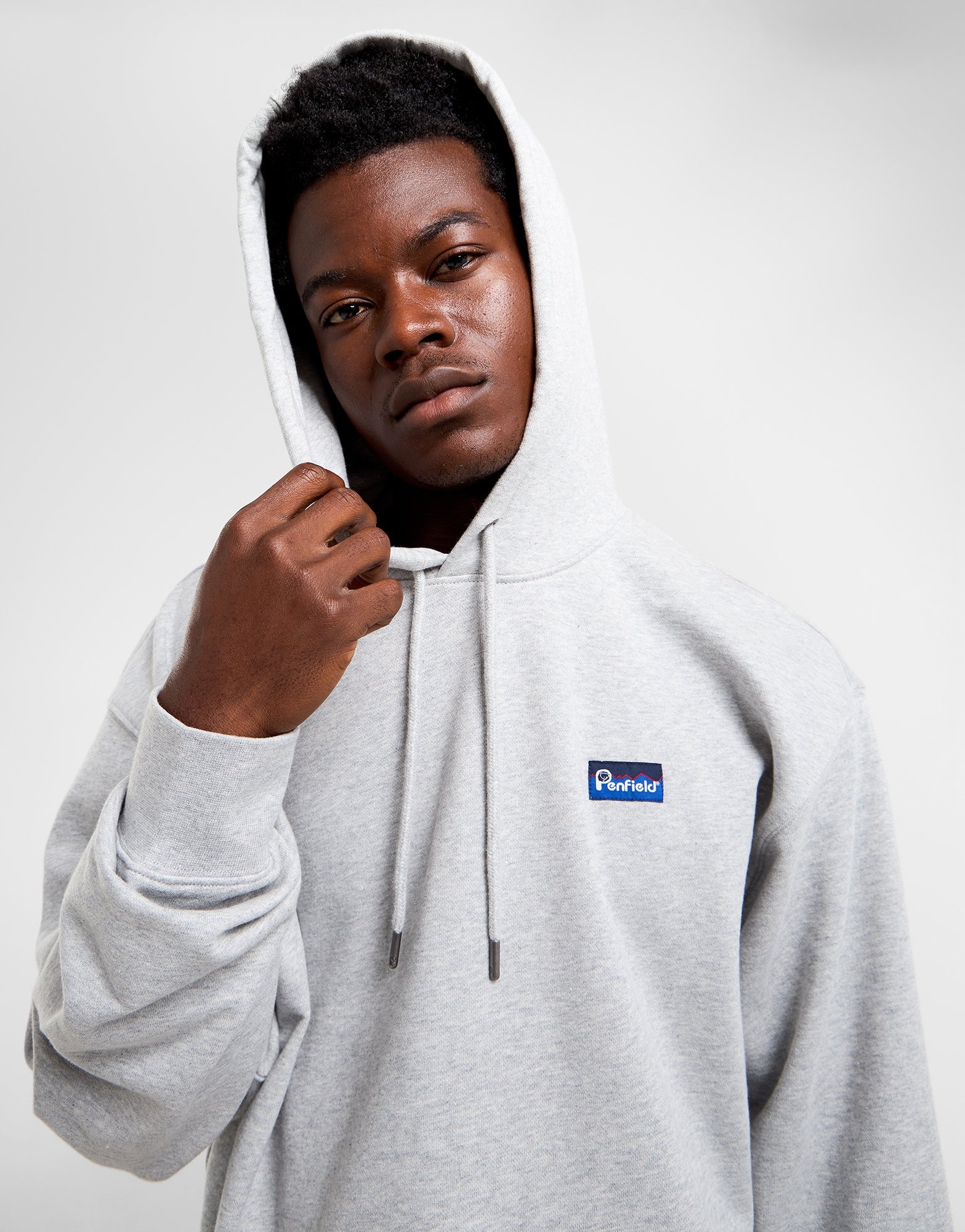 Grey Penfield Original Logo Hoodie - JD Sports Australia