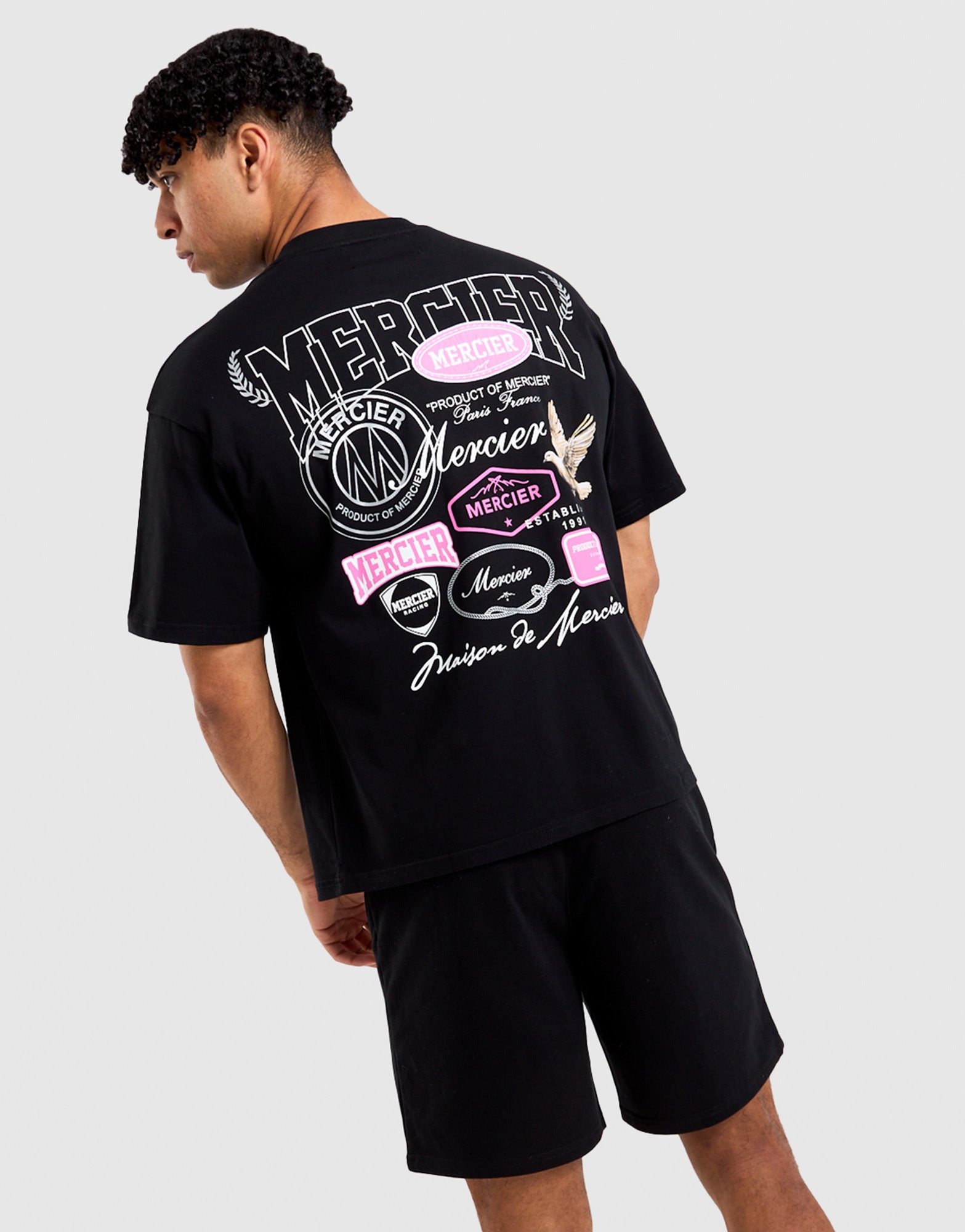 Black MERCIER T-Shirt - JD Sports NZ