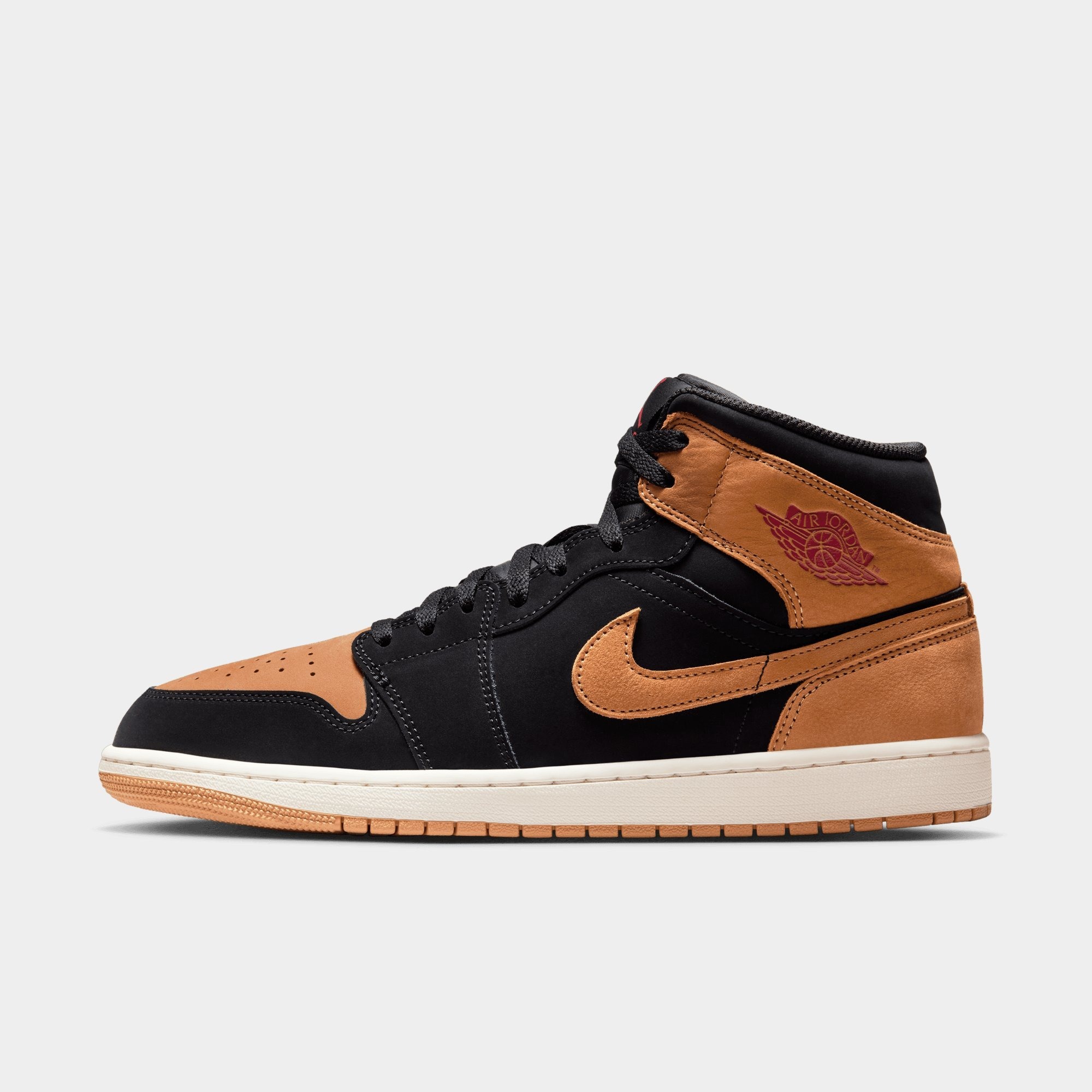 Black Jordan Air 1 Mid - JD Sports Australia