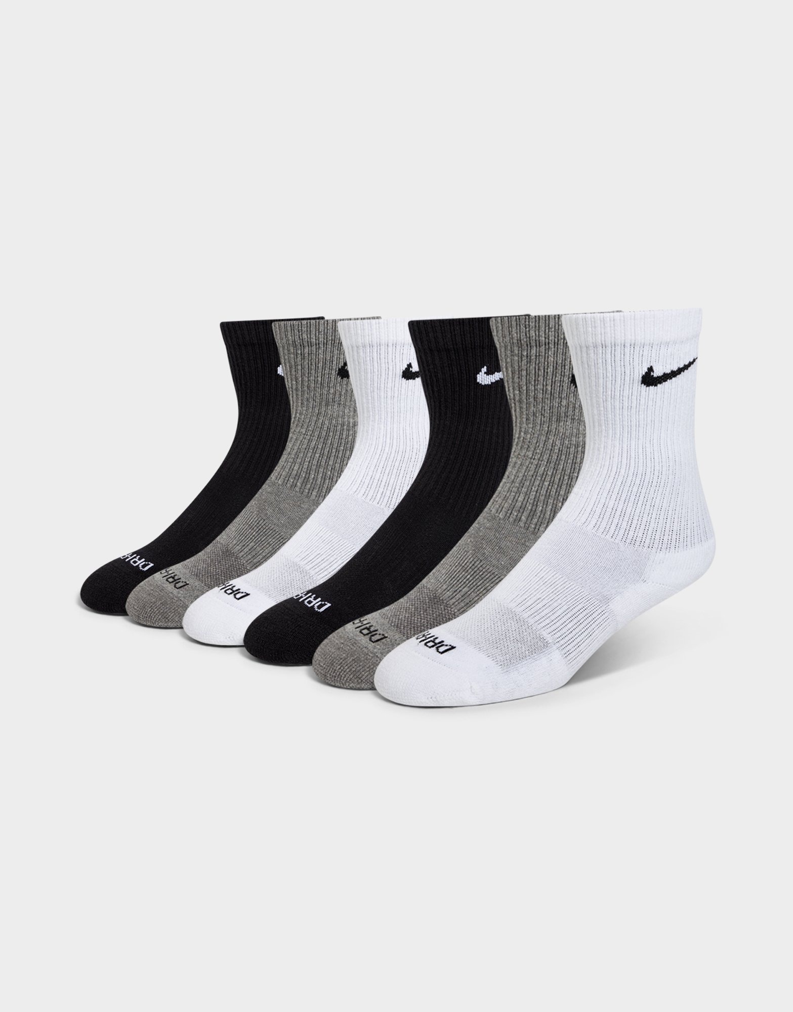 Multi Nike Everyday Plus Cushioned Crew Socks (6 Pack) - JD Sports ...